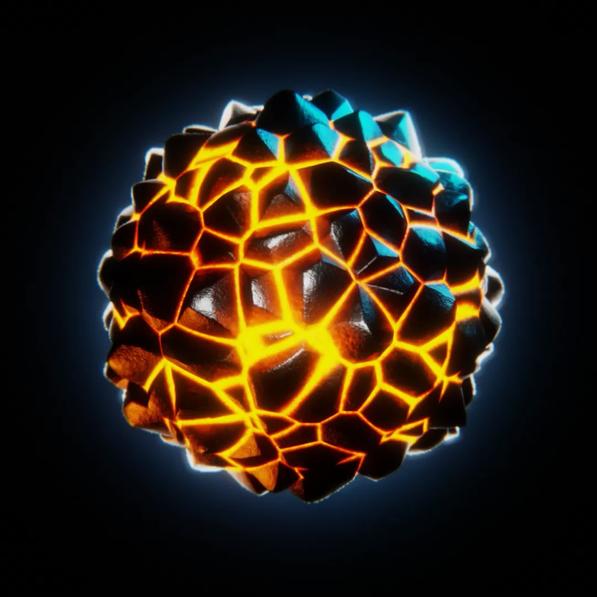 ArtStation - 32 Lava ball