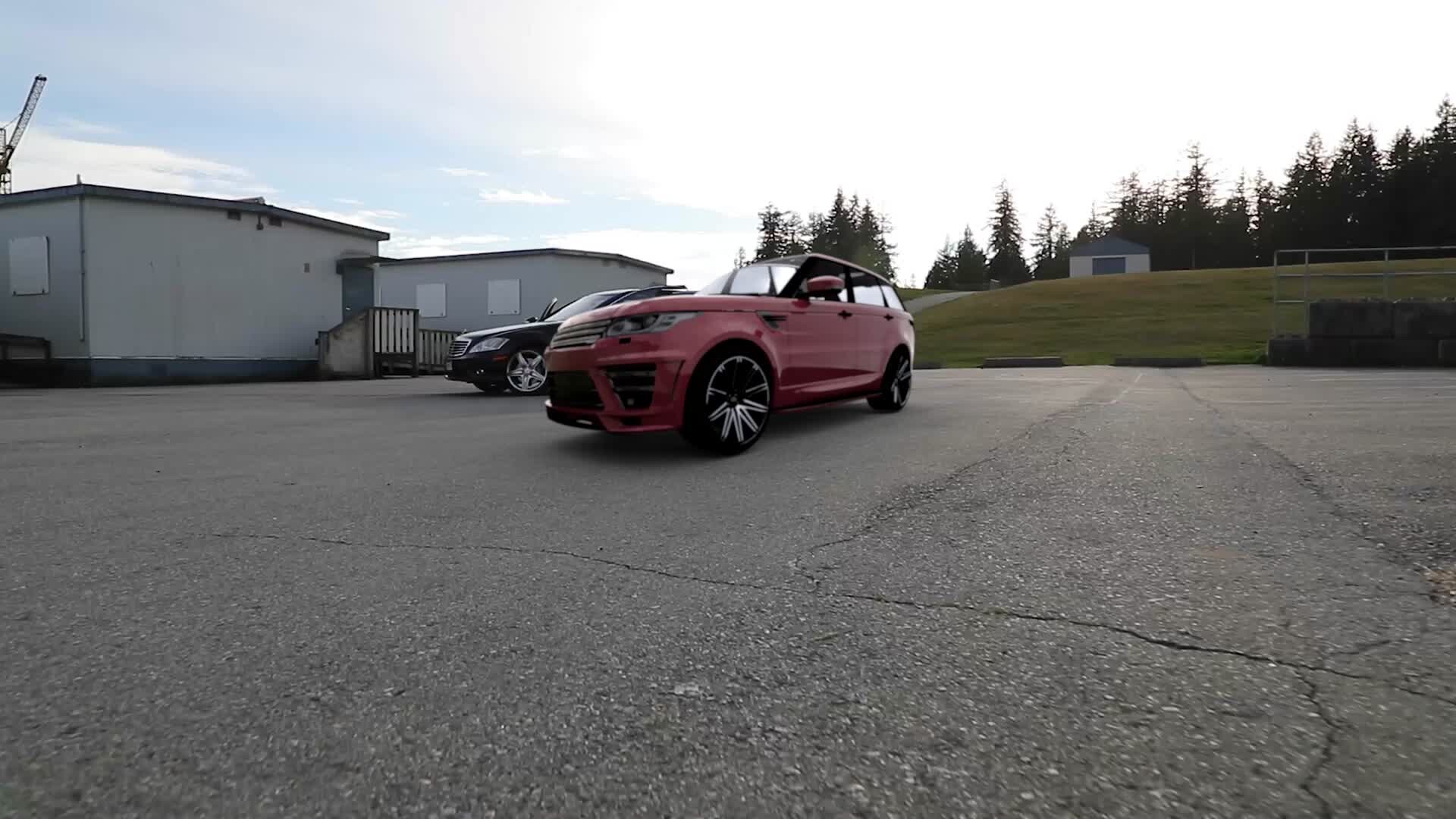 ArtStation - Range Rover Composite