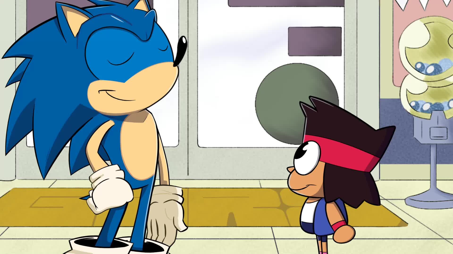 ArtStation - OK KO Let's Meet Sonic Reanimated Scene