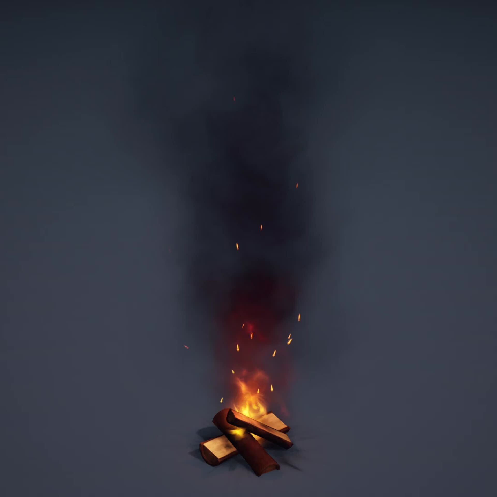 ArtStation - Realtime Stylized Fire VFX