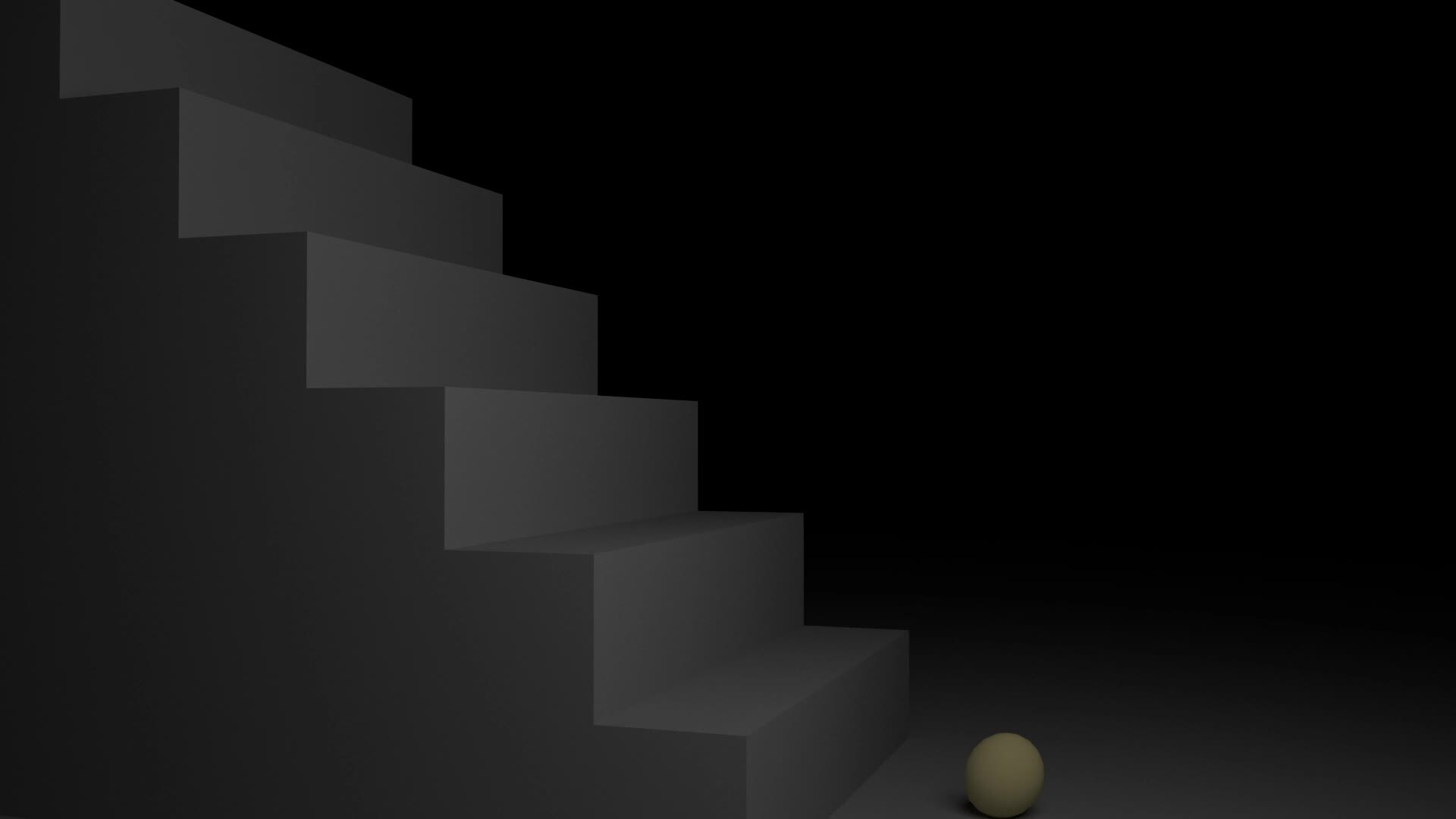 ArtStation - Ball Stair Climb Animation