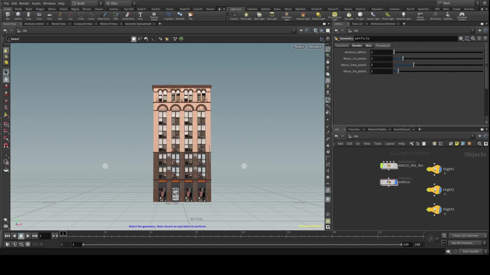 ArtStation - Procedural building
