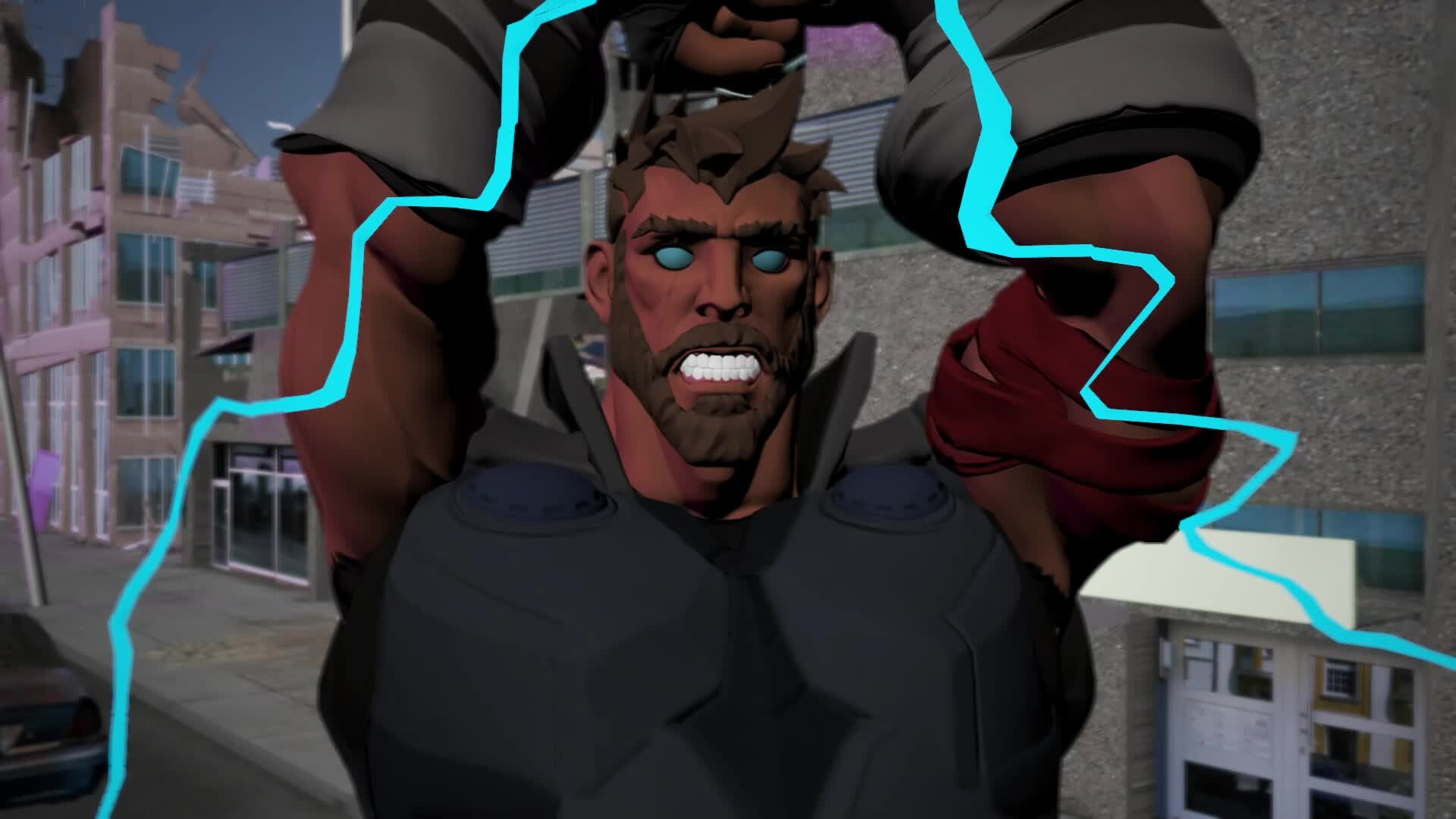 ArtStation - Thor quick animation practice