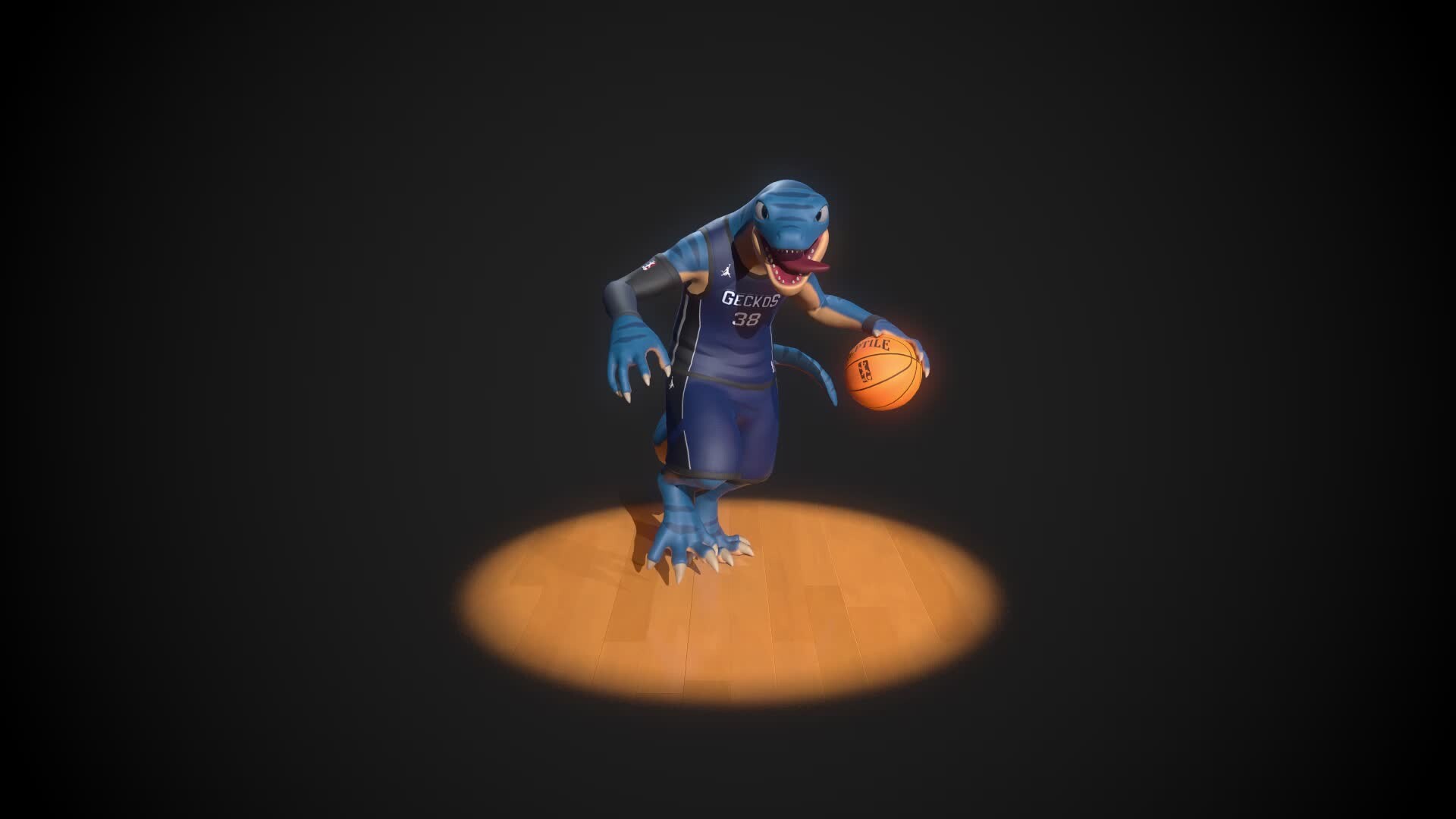 ArtStation - Stylized Lizard