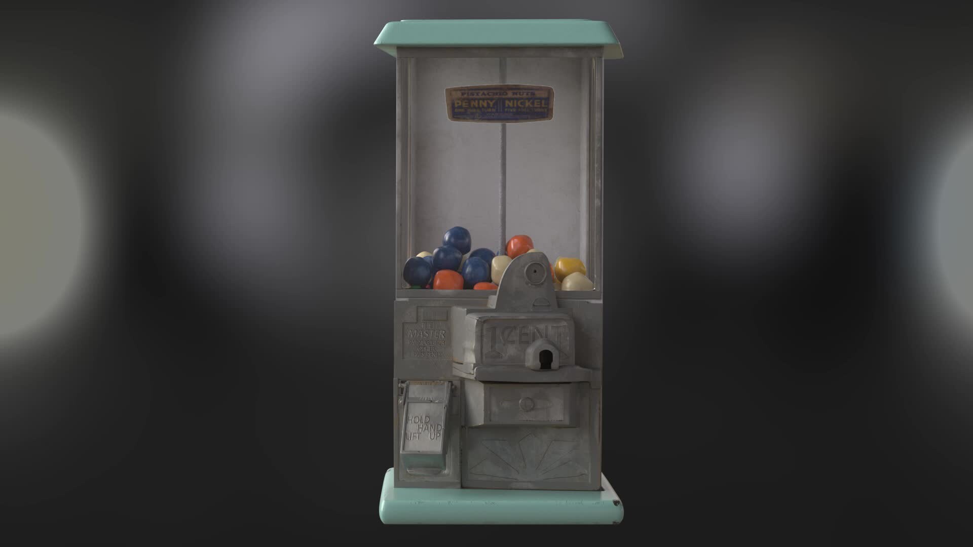 ArtStation - OLD CHICLET MACHINE