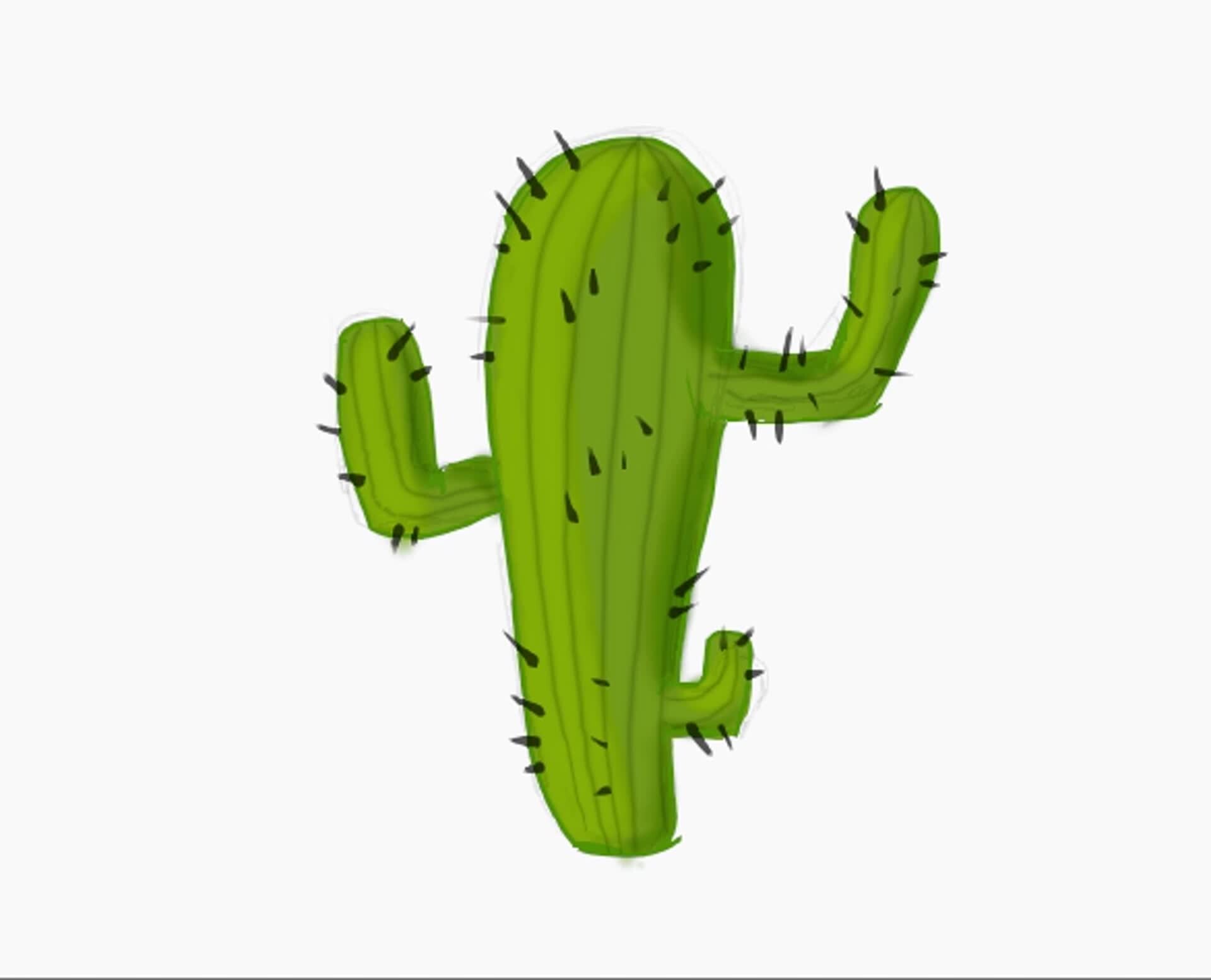 ArtStation - Dancing Cactus