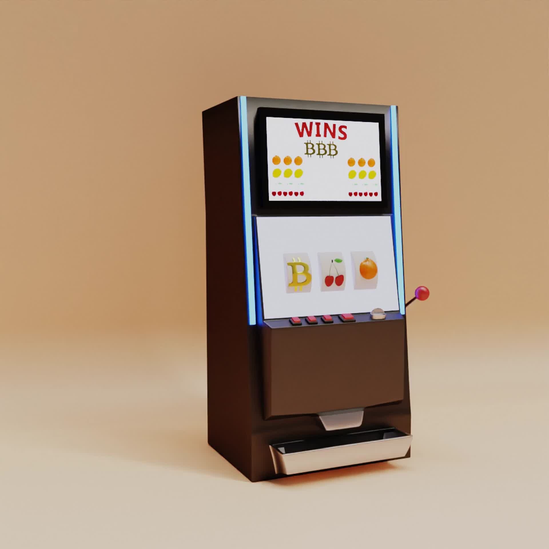 ArtStation - Bitcoin Slot Machine