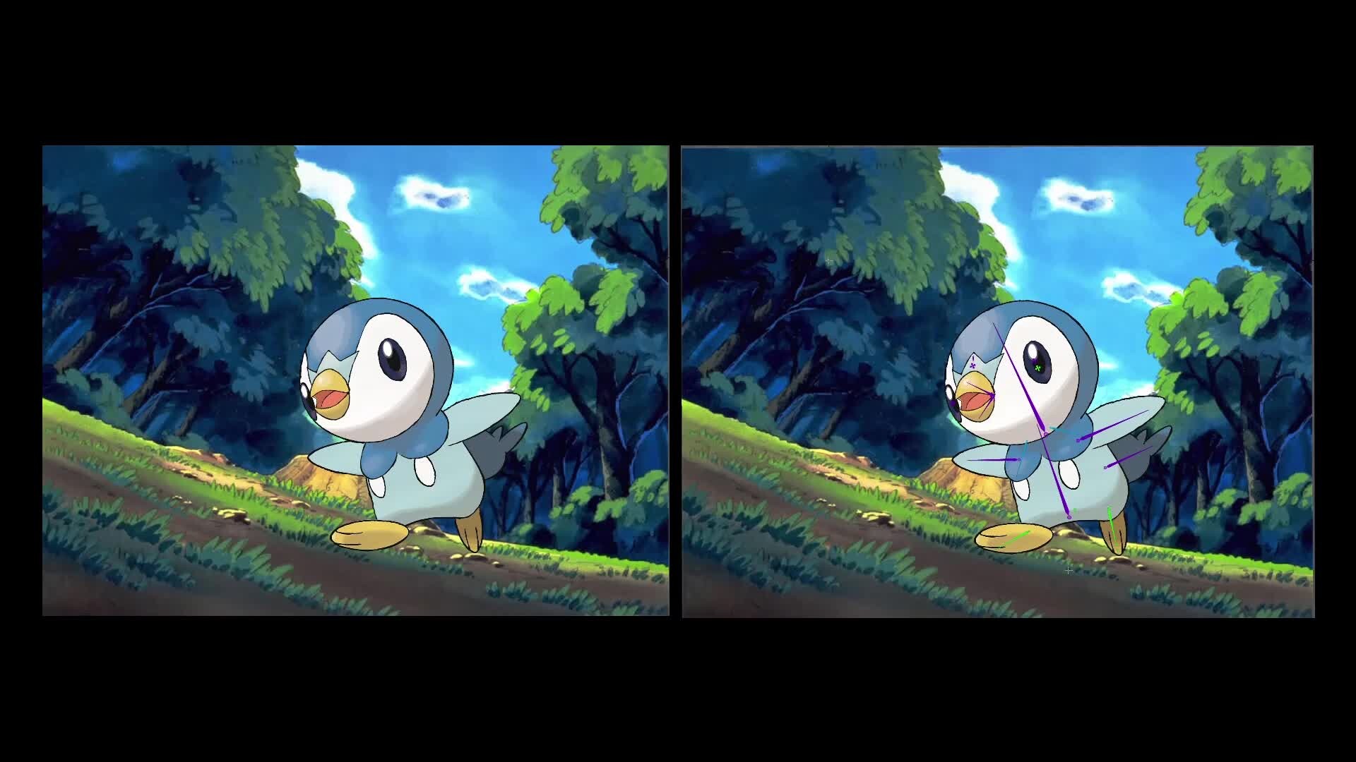 ArtStation - Pokemon Piplup Animation