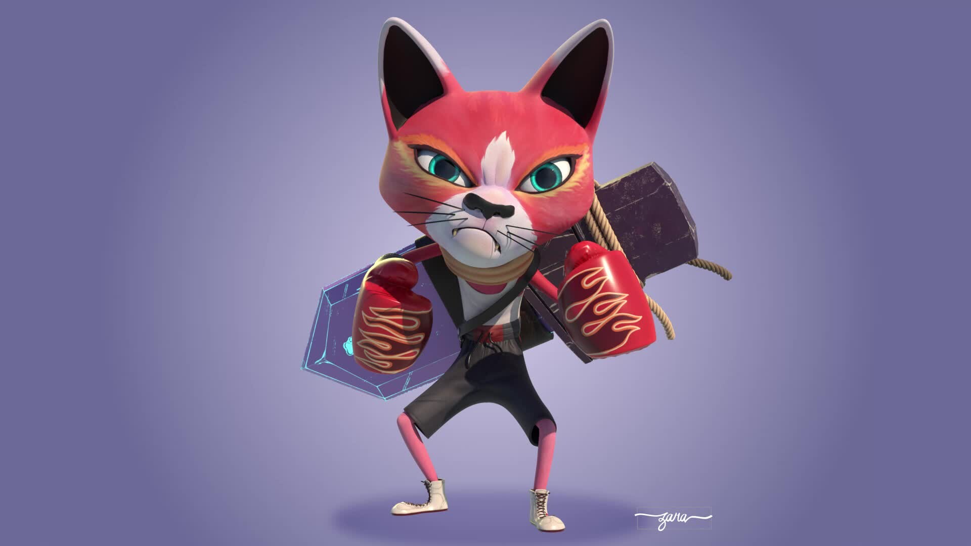 ArtStation - The Punch Cat