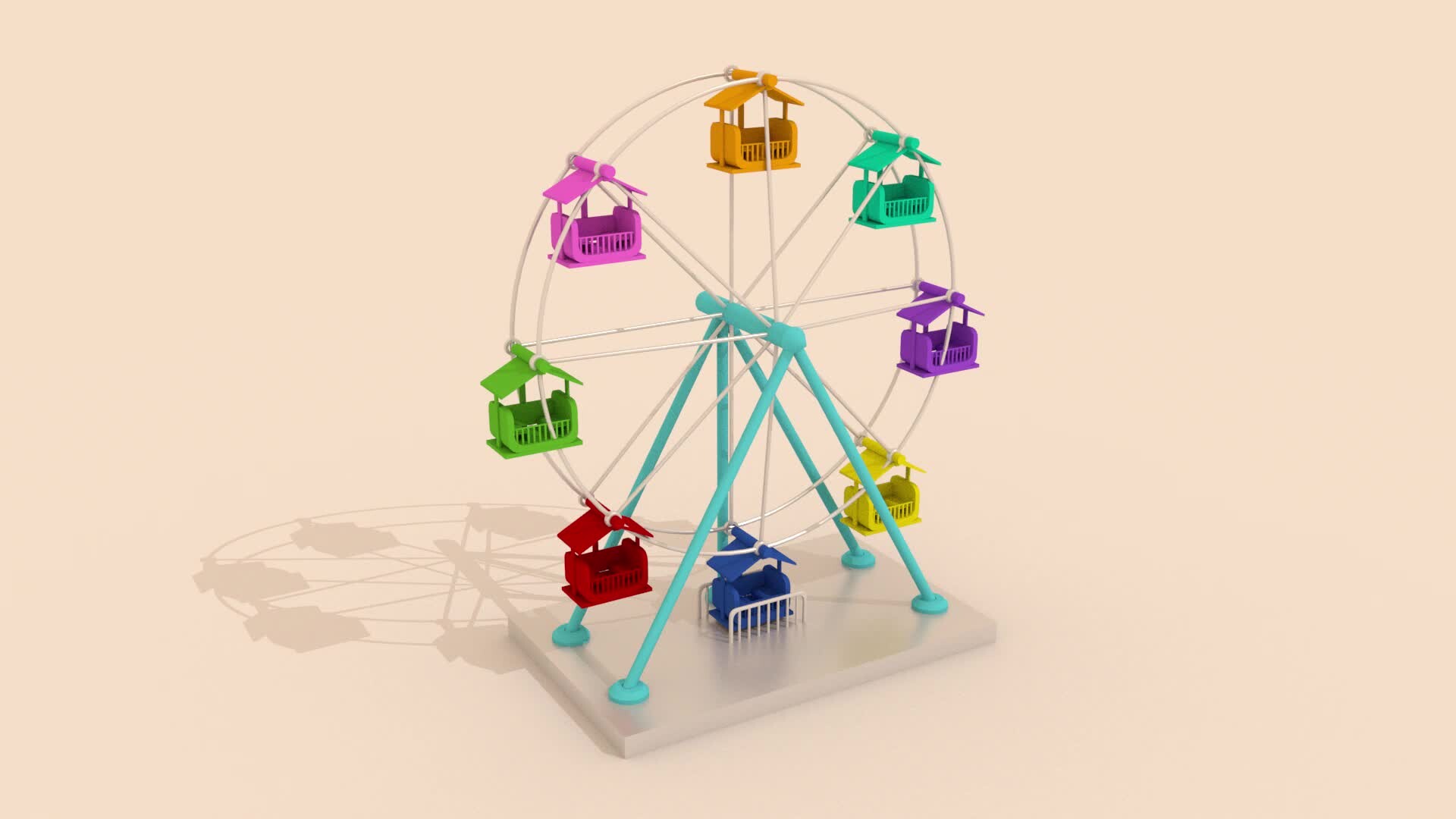 ArtStation - Ferris Wheel Animation