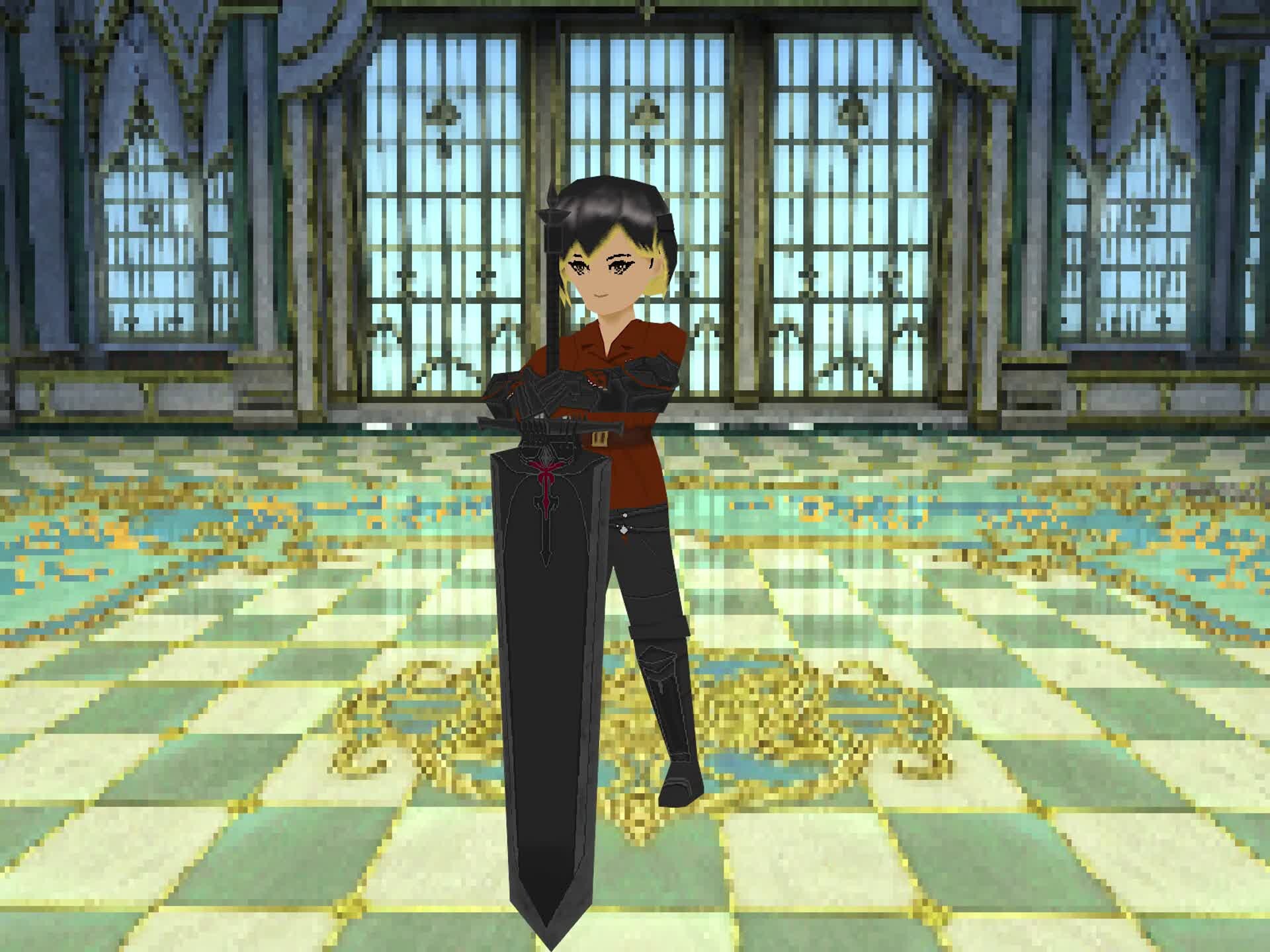 ArtStation - Low Poly FFXIV character