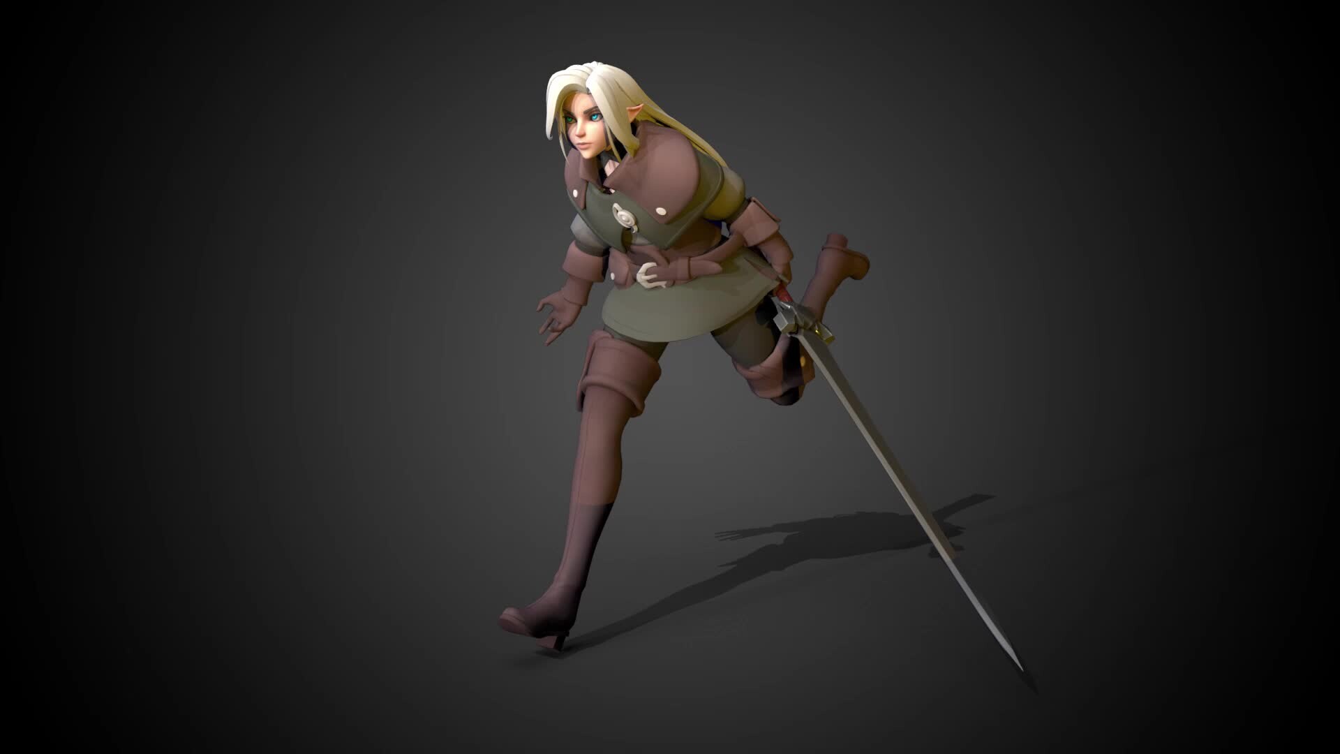 ArtStation - Run Cycle Animation