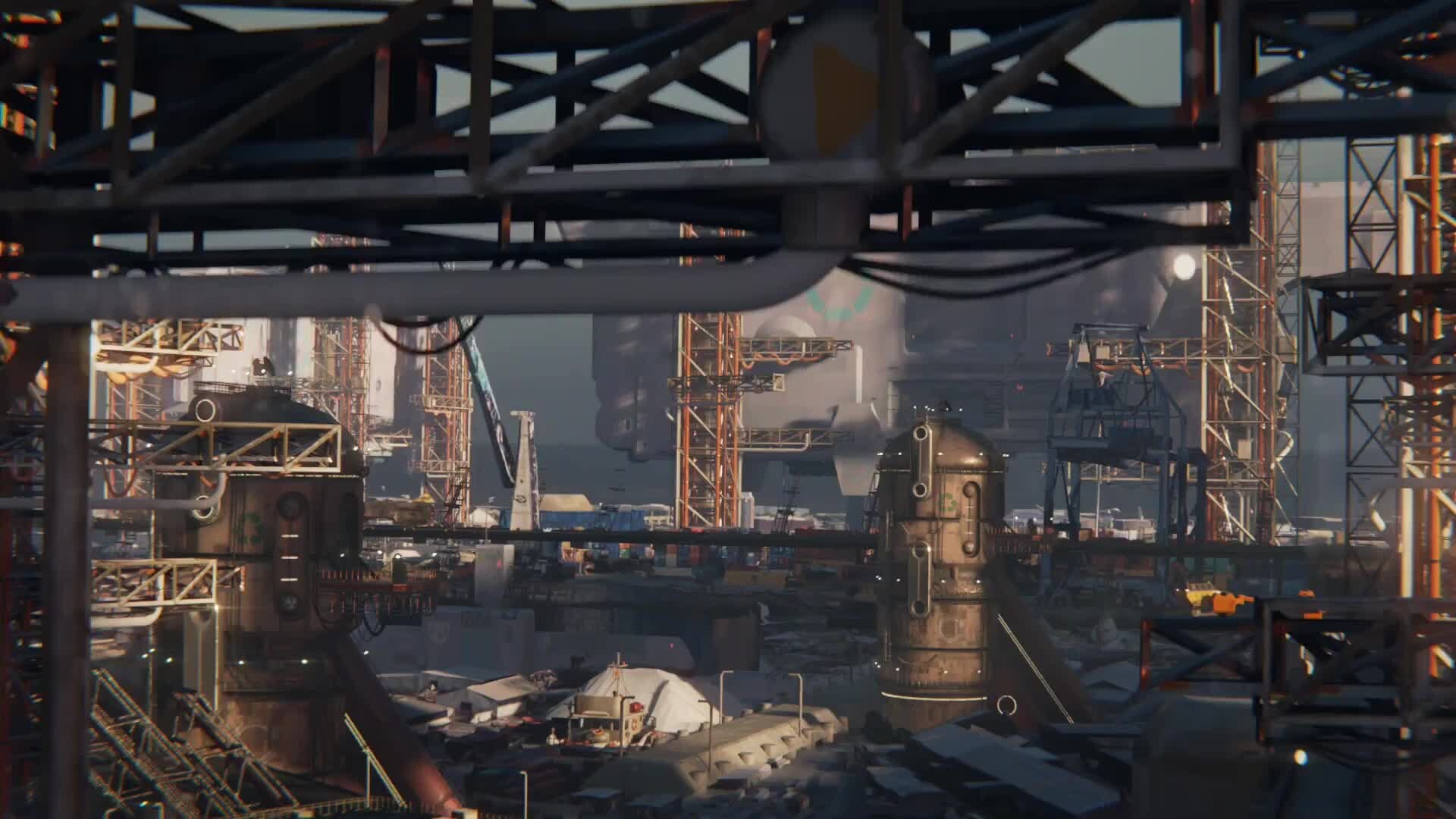 ArtStation - Shipyard, John Seru