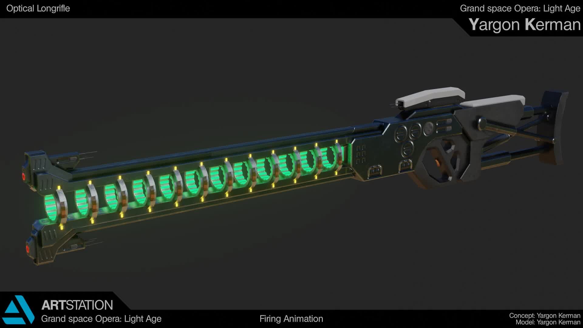 ArtStation - Optical Longrifle - Grand Space Opera Entry Piece
