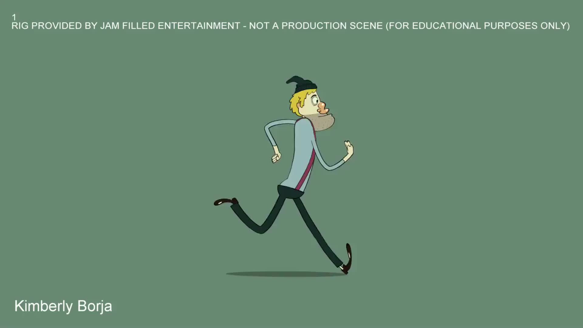 ArtStation - Run Cycle Animation