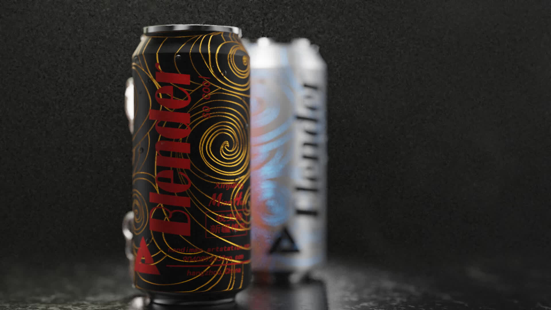 ArtStation - blender can can can