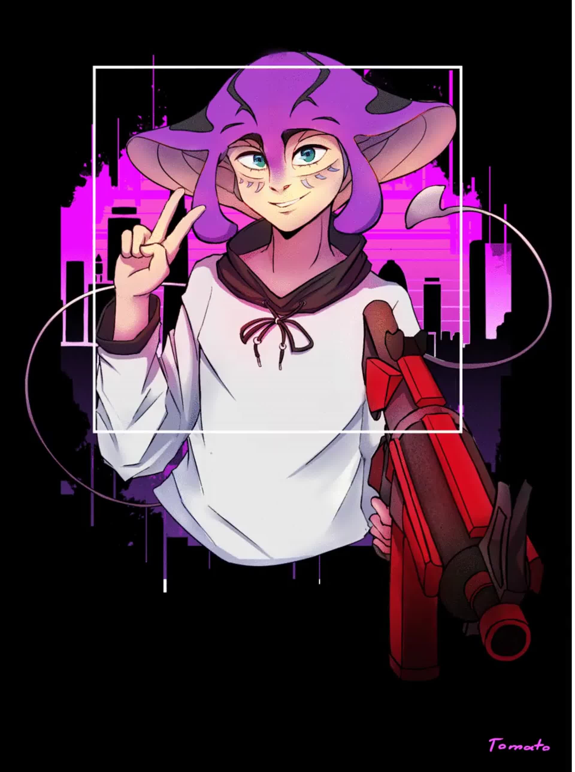 ArtStation - Manta Human Commission (Spine2d)