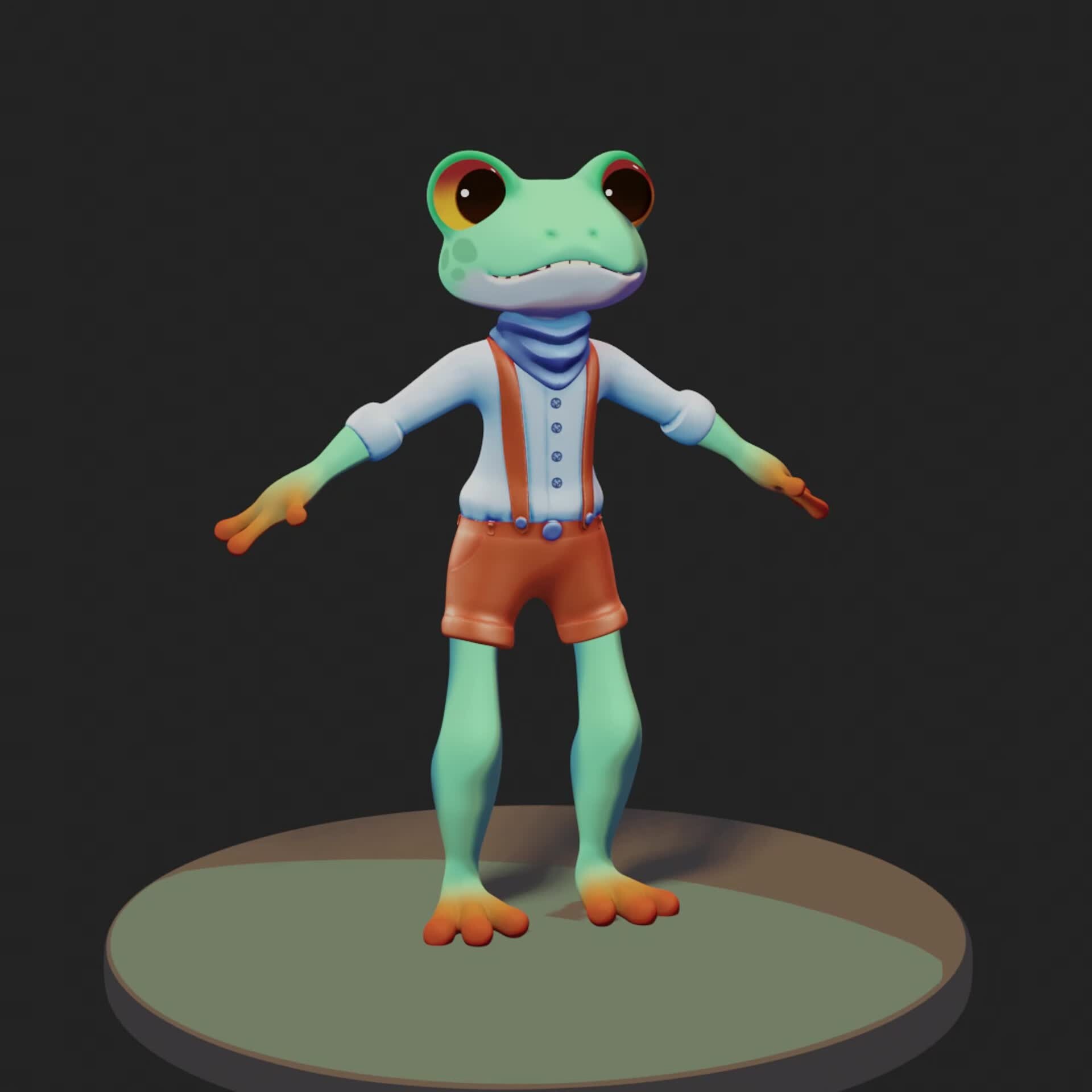 ArtStation - Frog