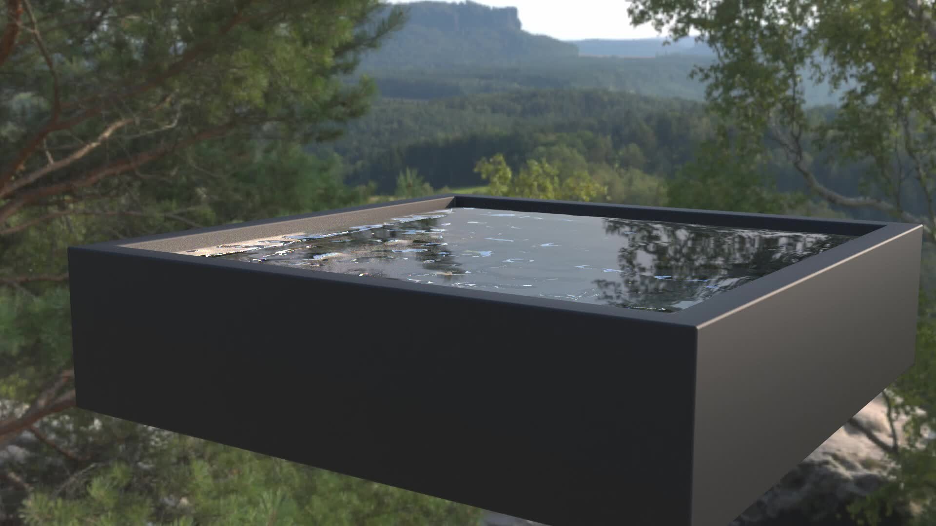 ArtStation - Houdini water simulation.