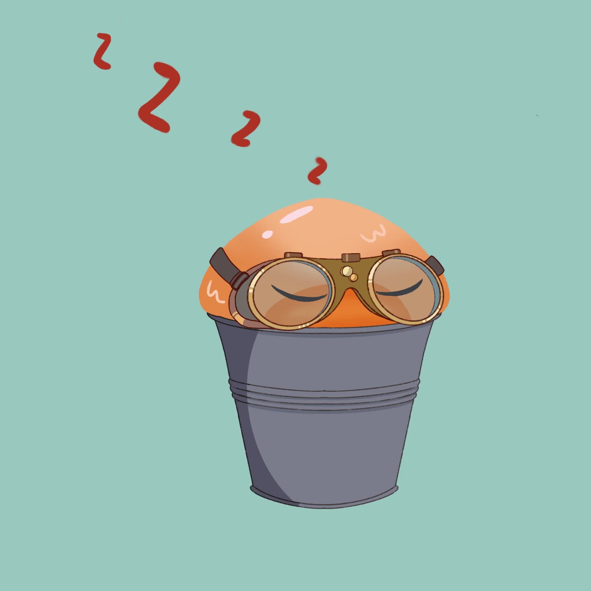 ArtStation - Slime Sleeping