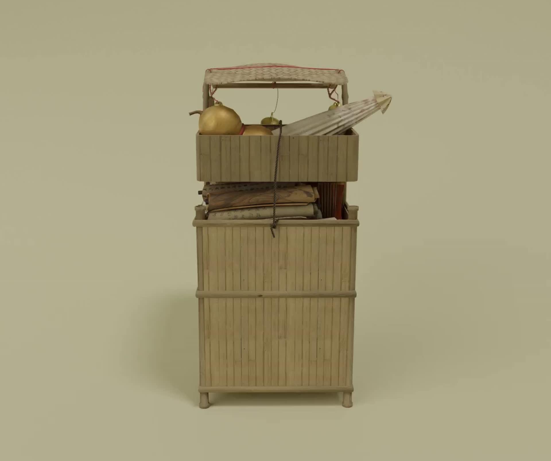 ArtStation - Bamboo Suitcase