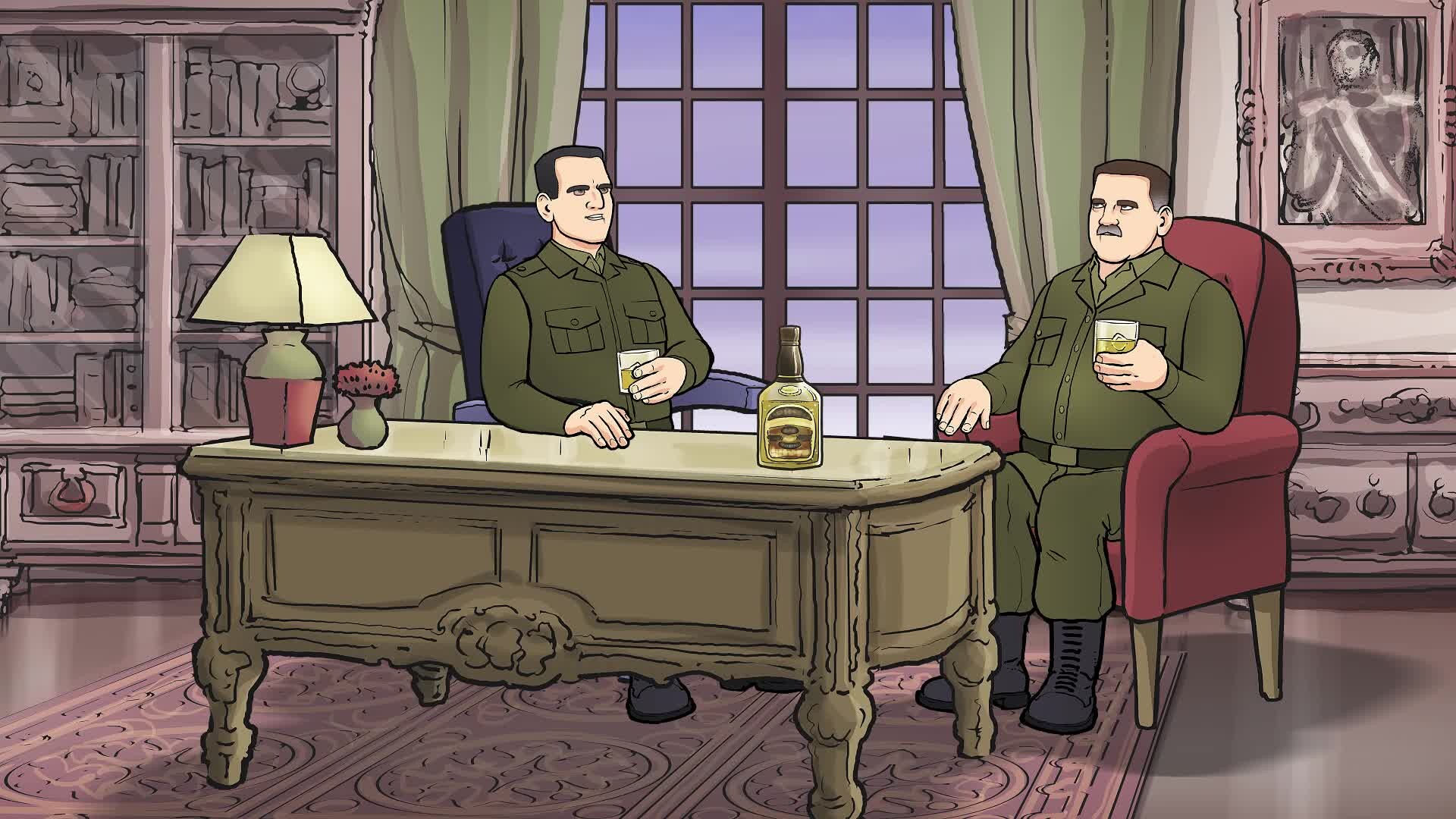 ArtStation - Acting. 2D Animation Scene.