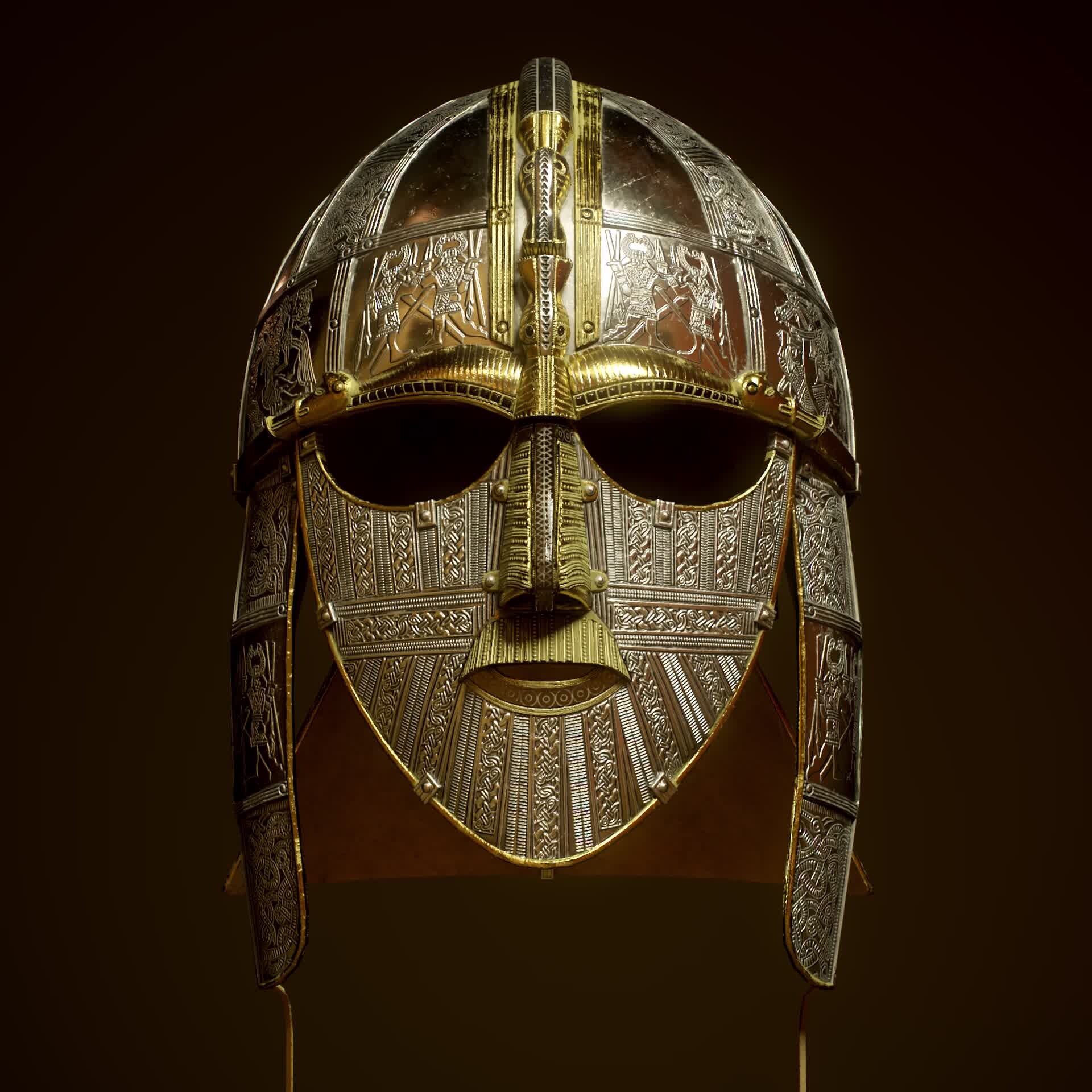 Josh Stoneley 3D Art - King Rædwald's Helmet (Realtime)