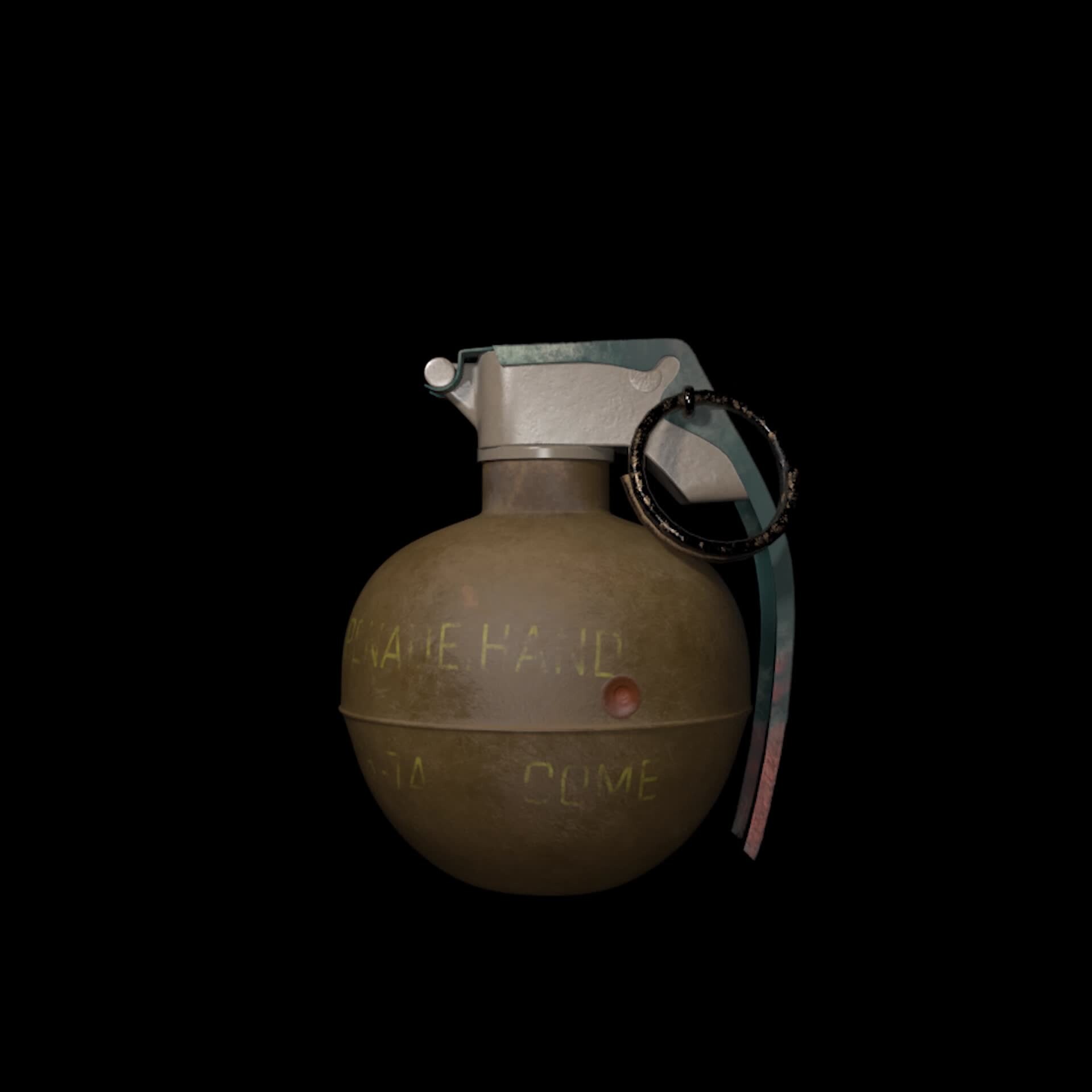 ArtStation - Grenade Texturing