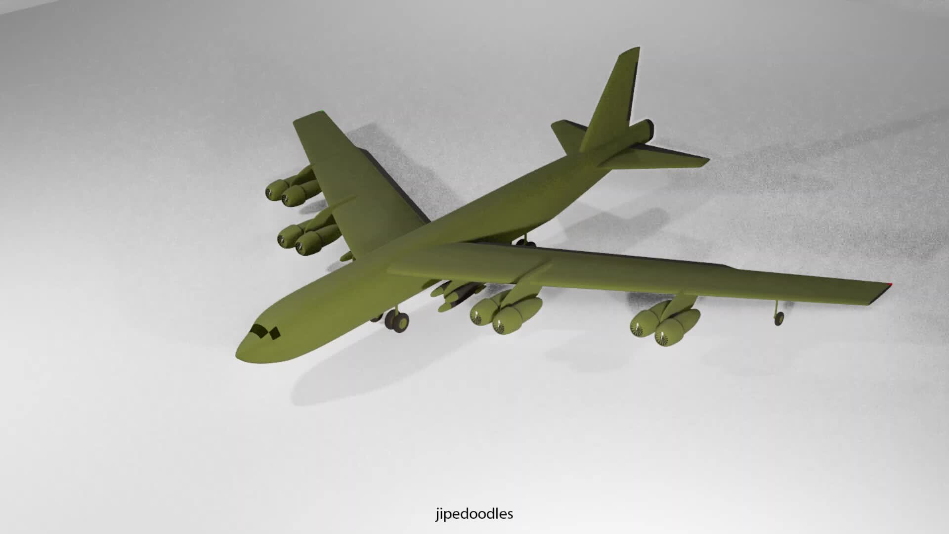 ArtStation - B-52 Stratofortress