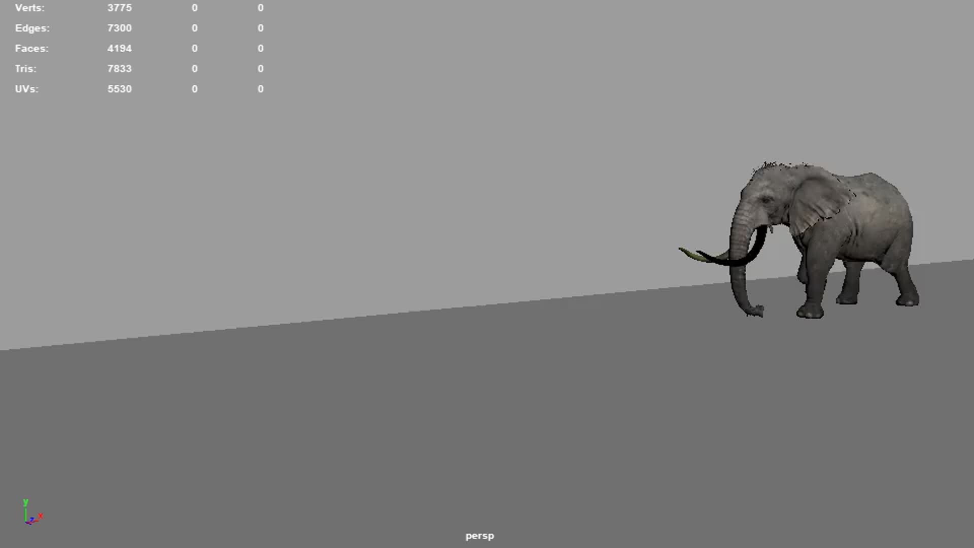 ArtStation - Elephant Walk Animation