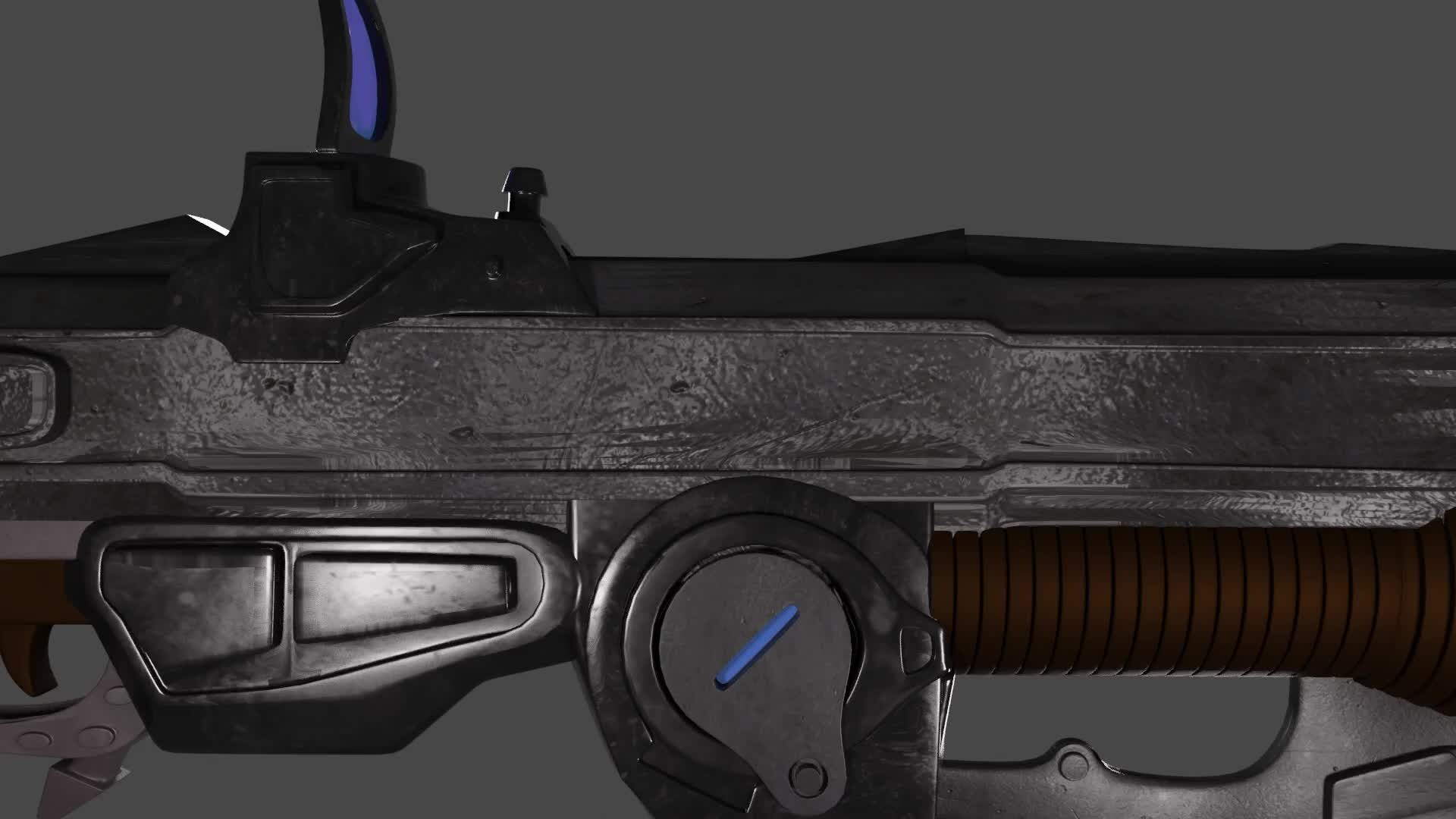 ArtStation - the lancer, from Gears of War