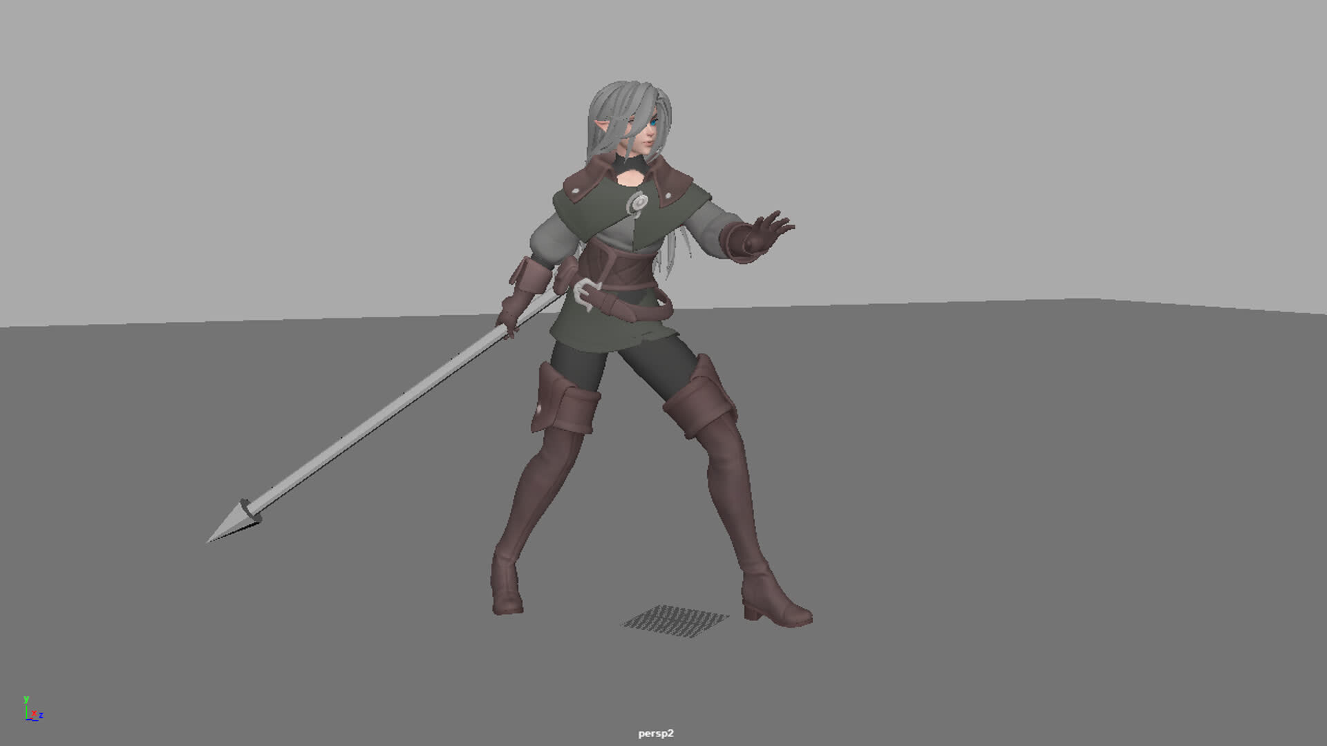 ArtStation - Attack_game animation