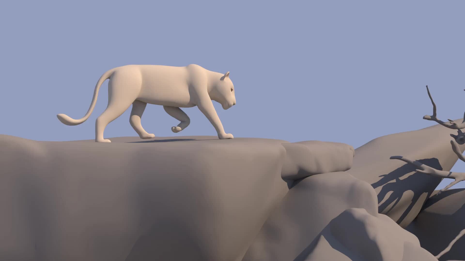 ArtStation - Lioness Animation