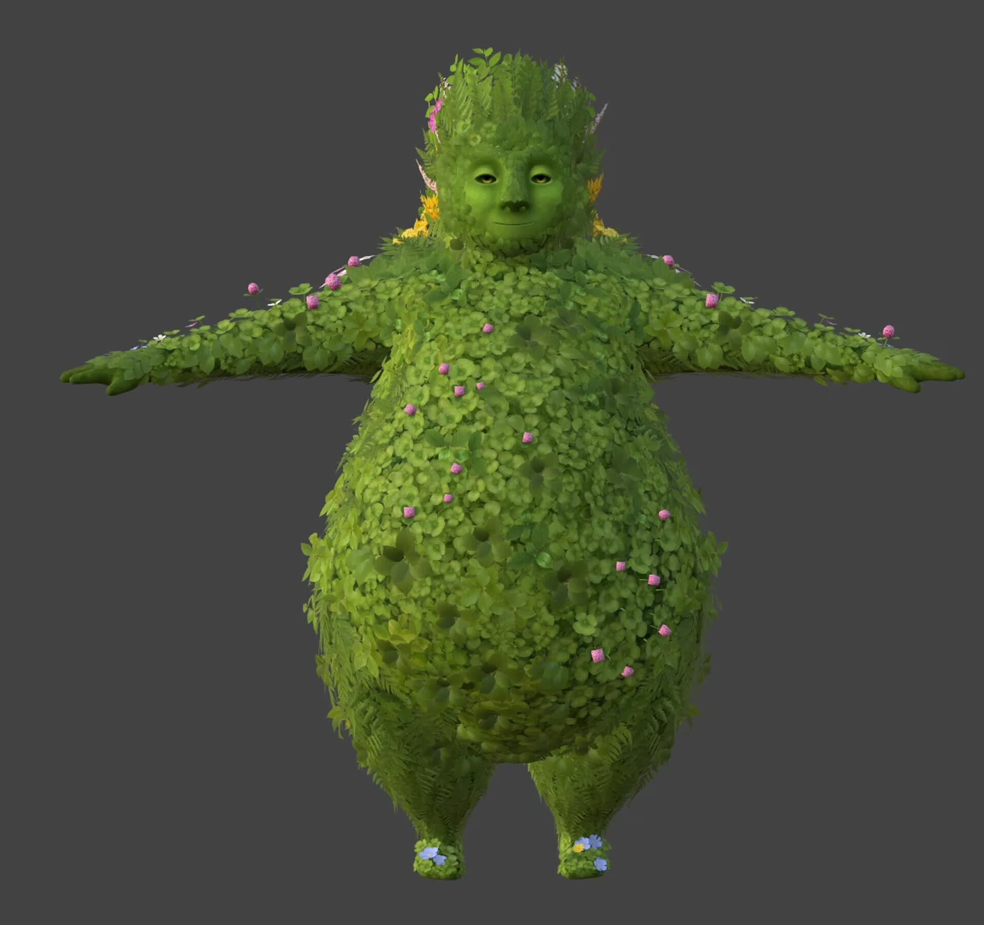 ArtStation - Green Creature