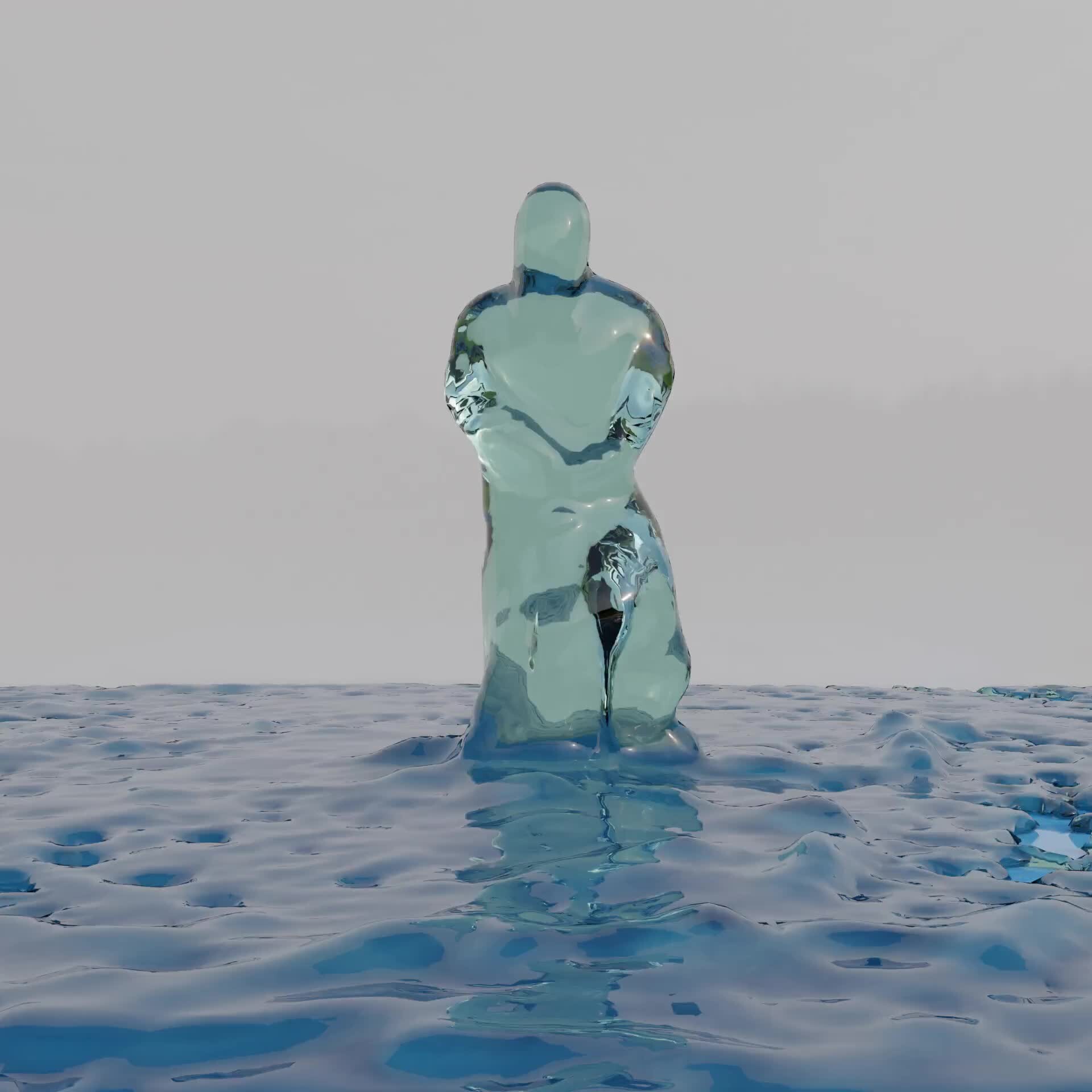 ArtStation - Dancing water