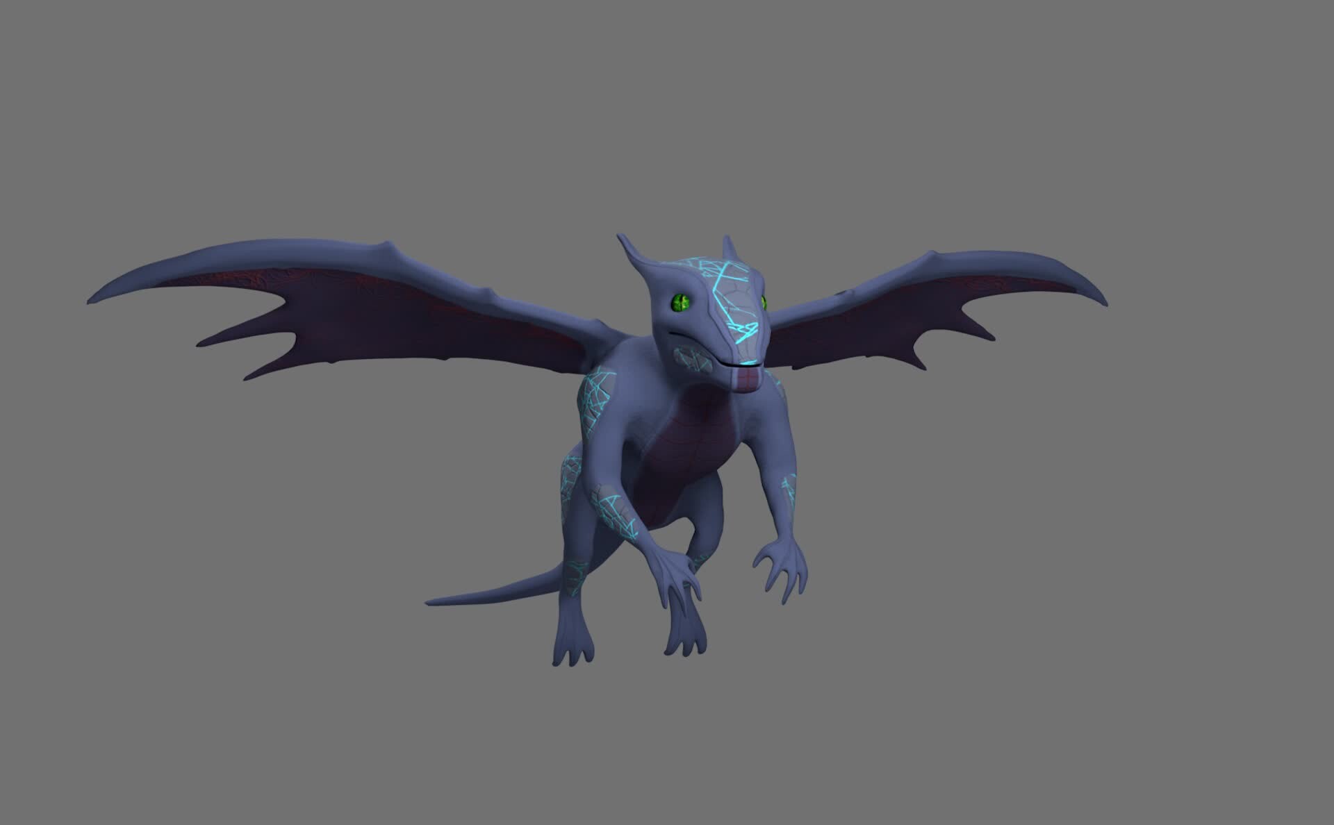 ArtStation - Blue Dragon