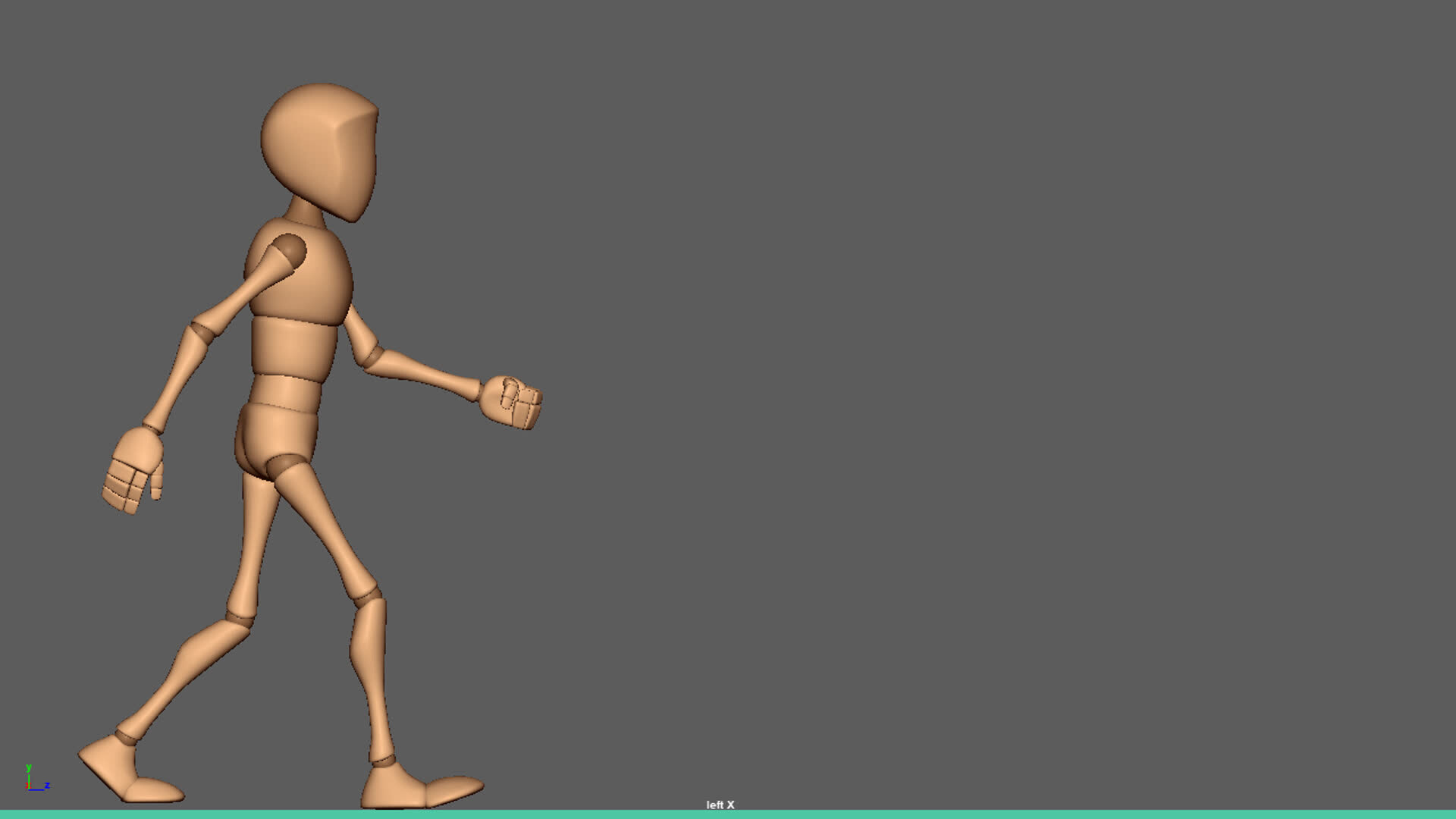 ArtStation - Walking animation (Blocking/Refine)