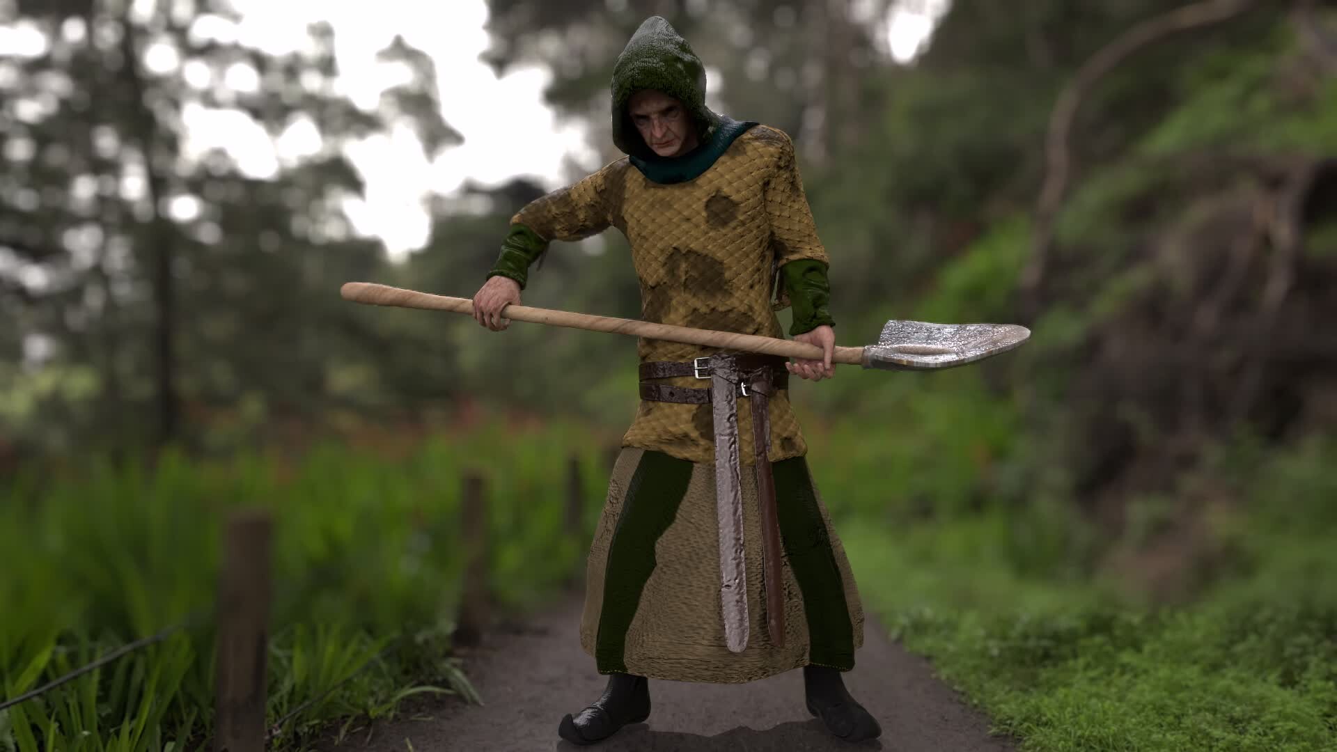 ArtStation - Medieval Farmer