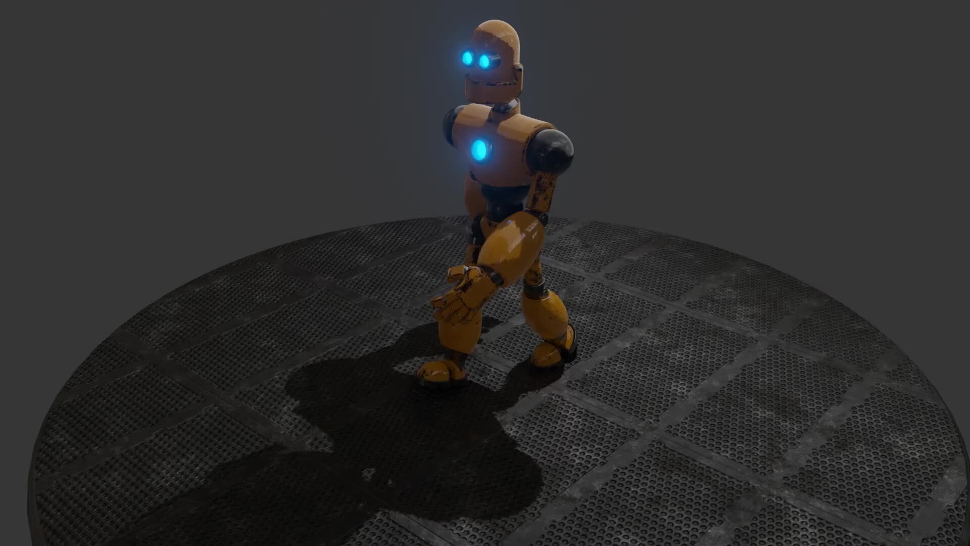 ArtStation - Roboto rigging and animation