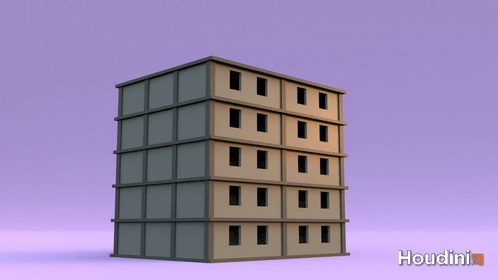 ArtStation - Building Destruction with smoke and particles