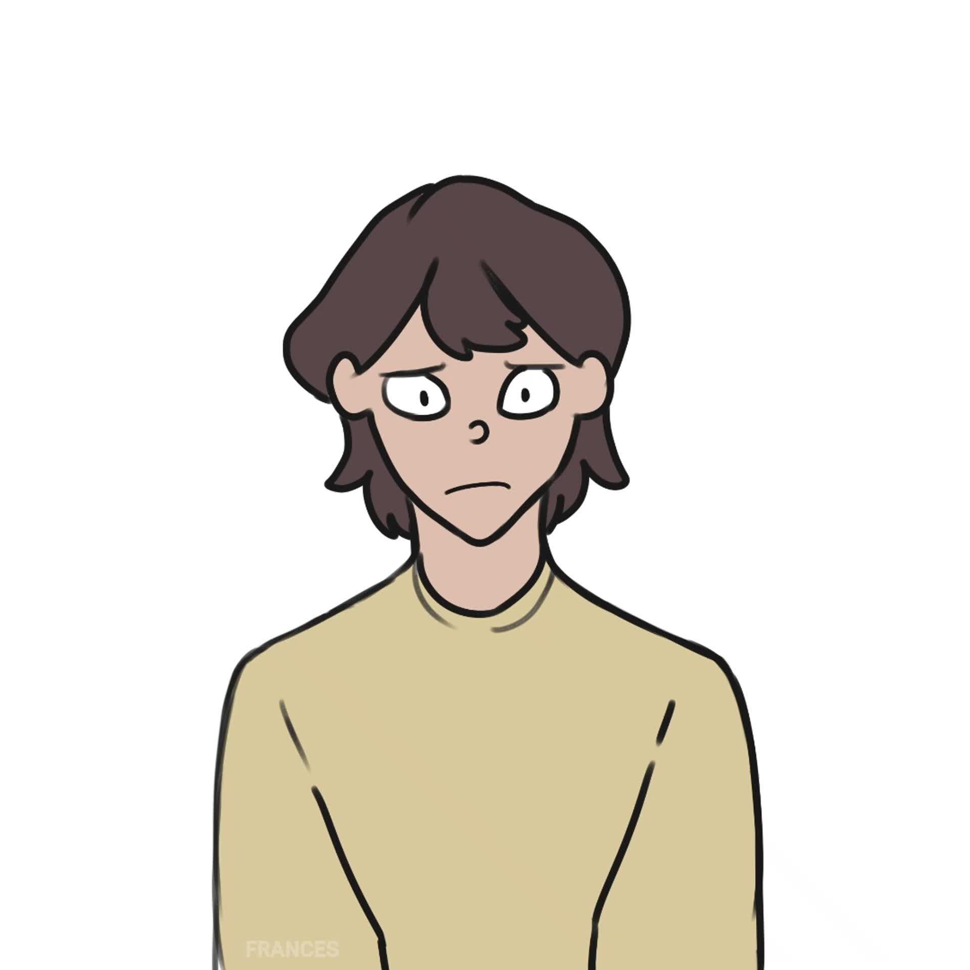 ArtStation - Sighing Animation Practice