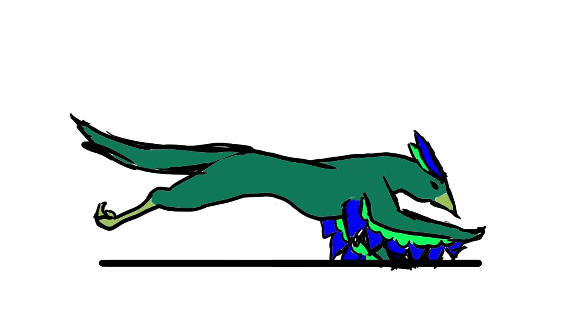 ArtStation - Quadruped Run