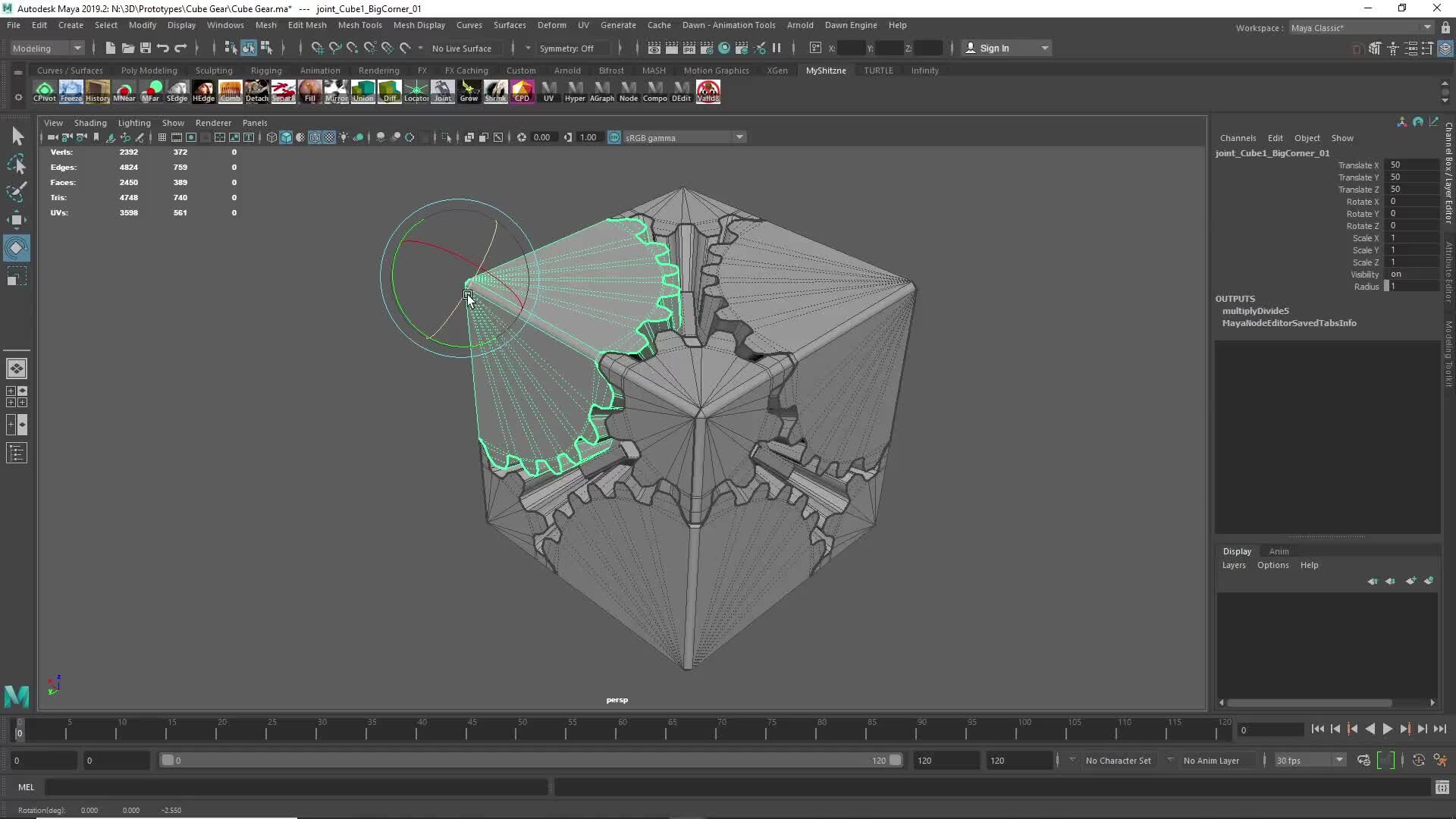 ArtStation - Cube Gear