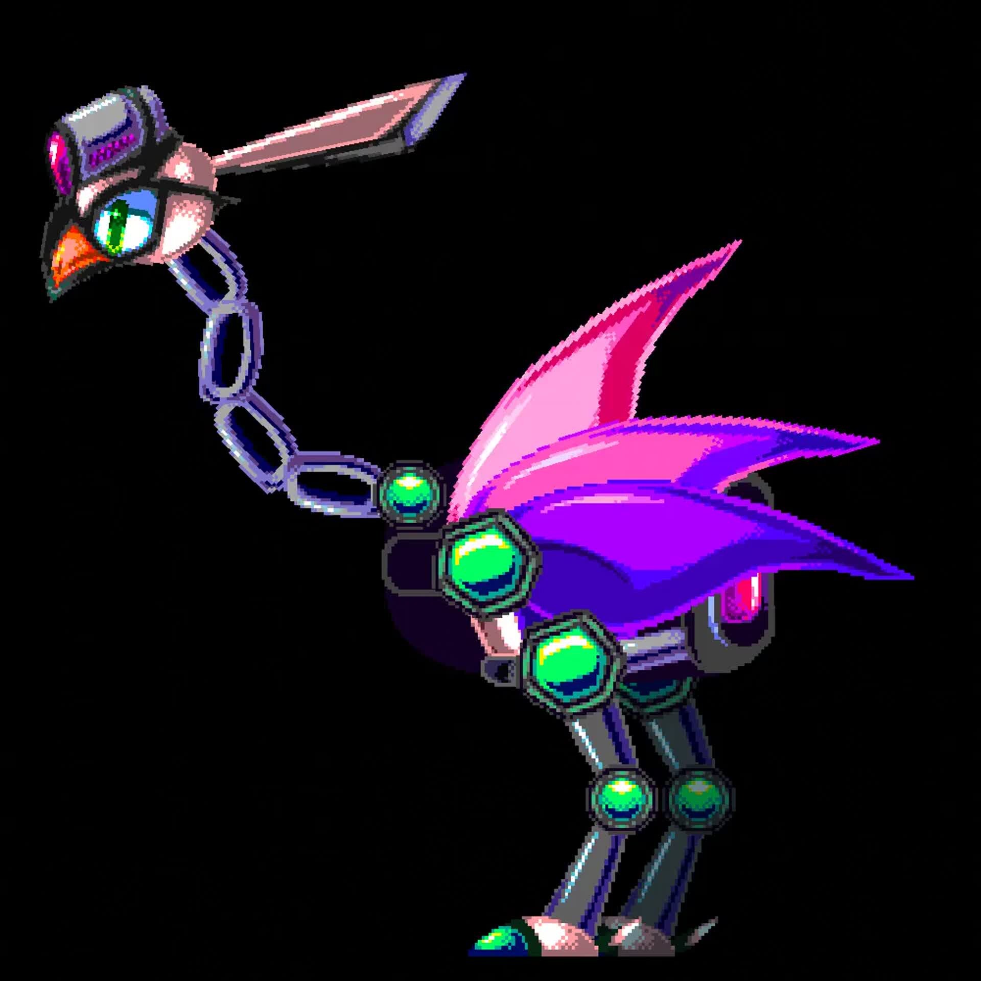 ArtStation - Personal Work - Havoc Fox Bird Boss Unofficial Test ...