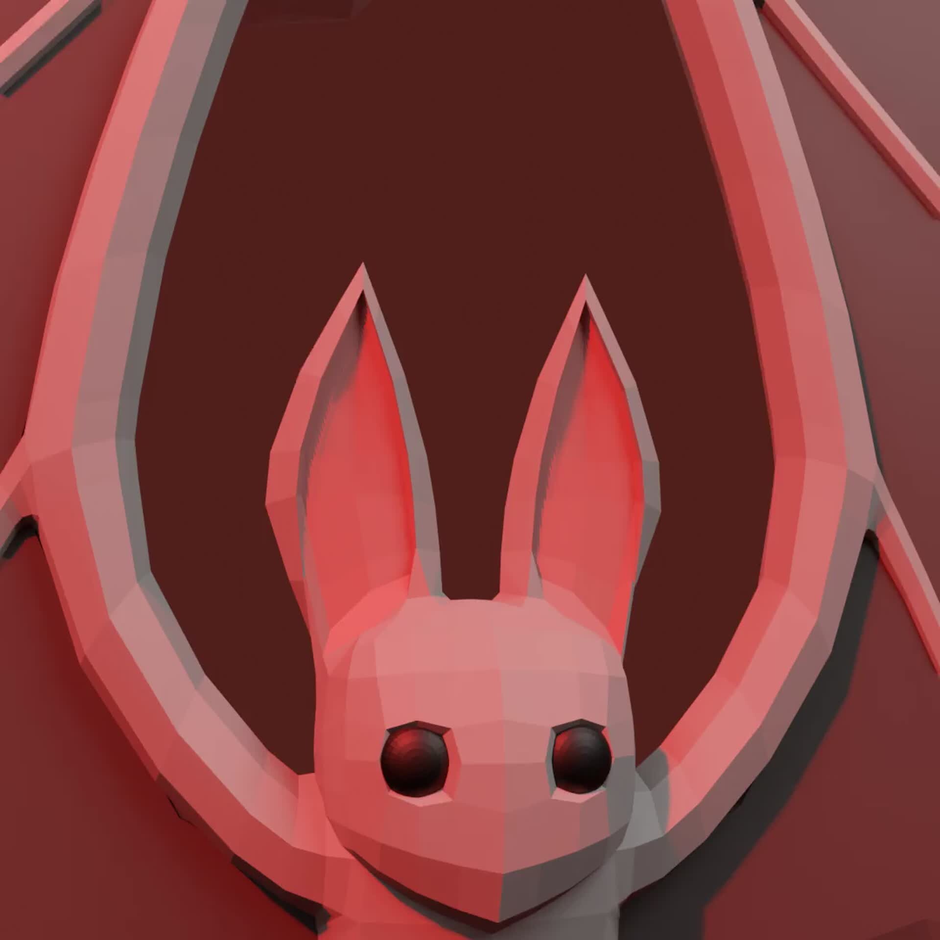 ArtStation - Low Poly Bat