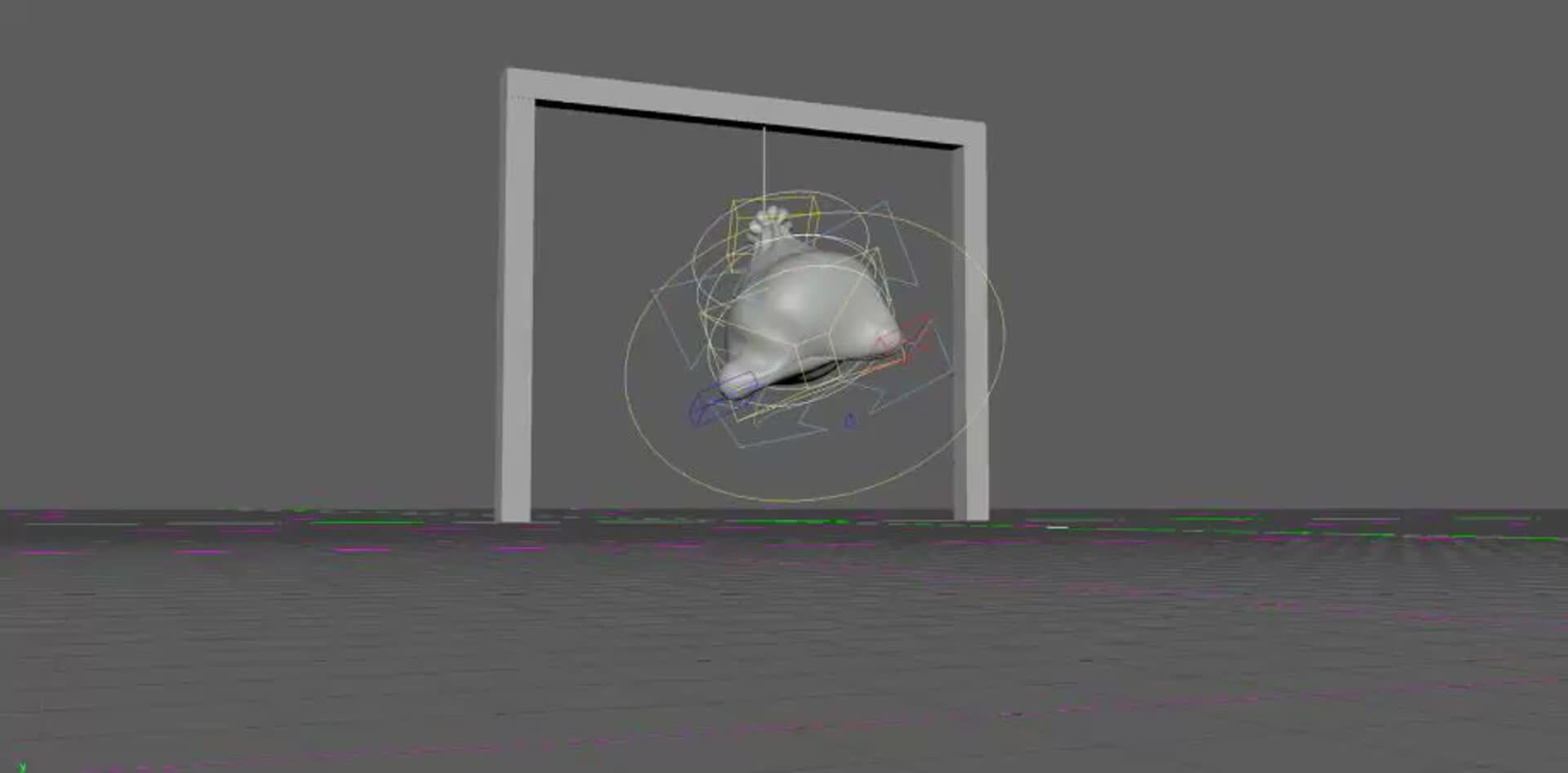 ArtStation - Trash bag kick