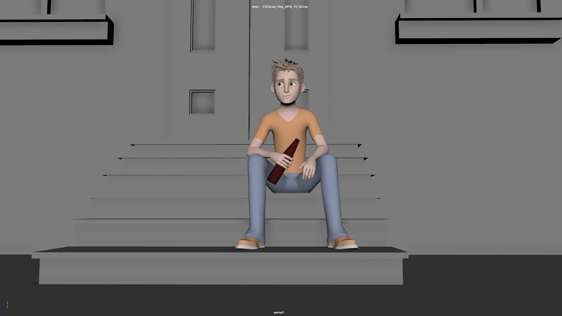 ArtStation - A short Monologue Animation I did while Studying 3D ...