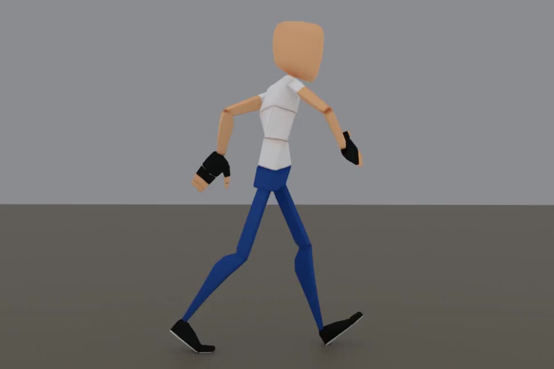 ArtStation - A walk animation