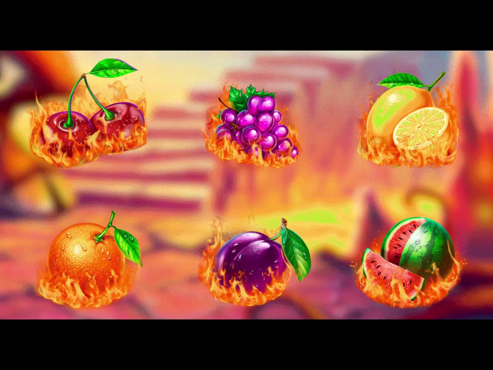 ArtStation - Hell Fruits slot symbols animation