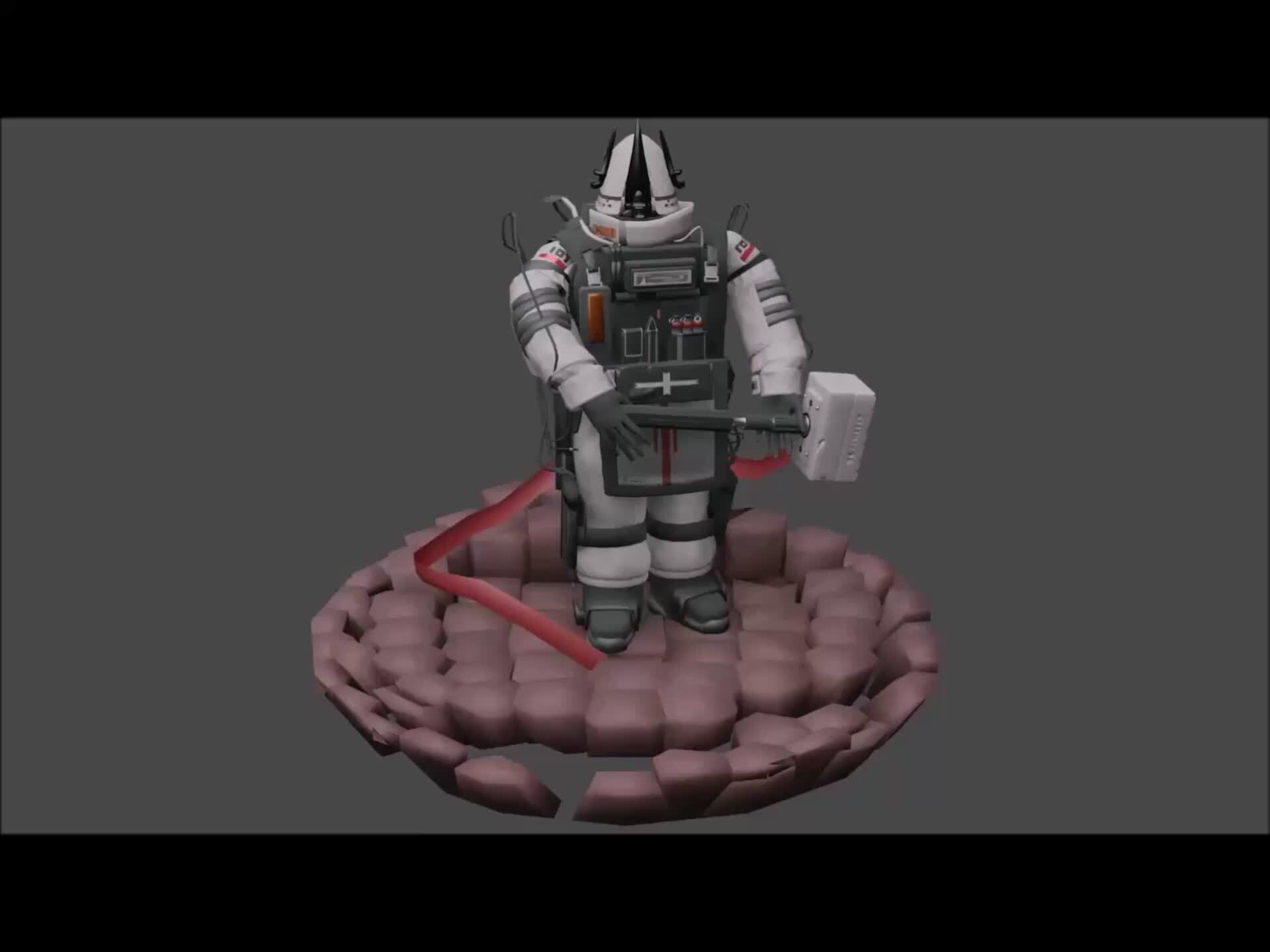 ArtStation - [Arknights] 3D Mudrock (E1 + E2)